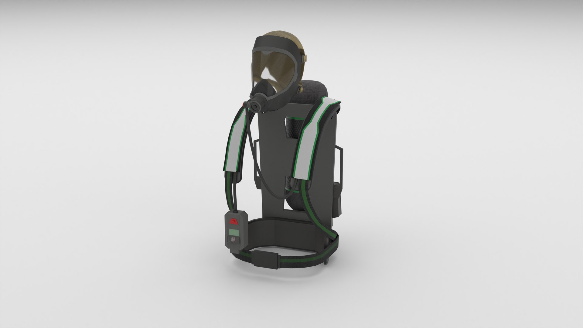 SCBA 3D Model - TurboSquid 2126473