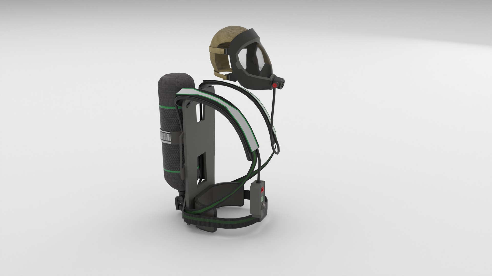 SCBA 3D Model - TurboSquid 2126473