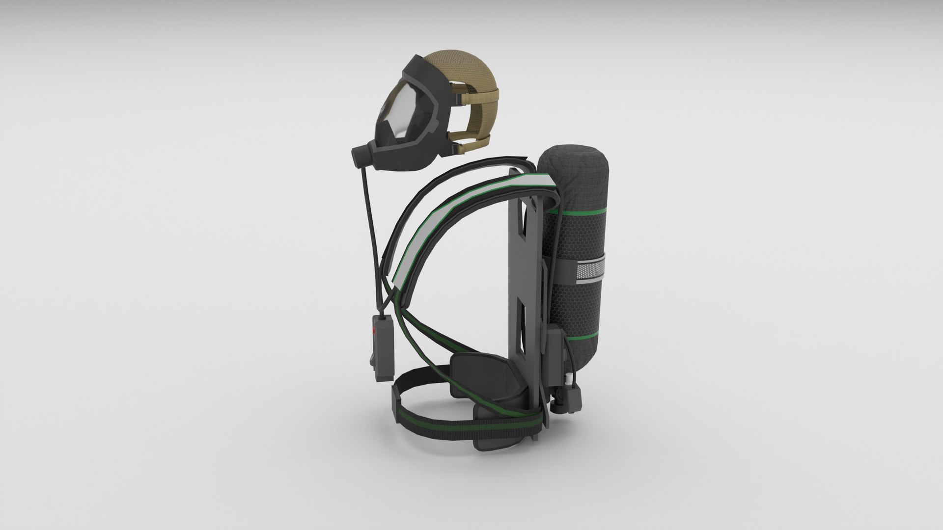 SCBA 3D Model - TurboSquid 2126473