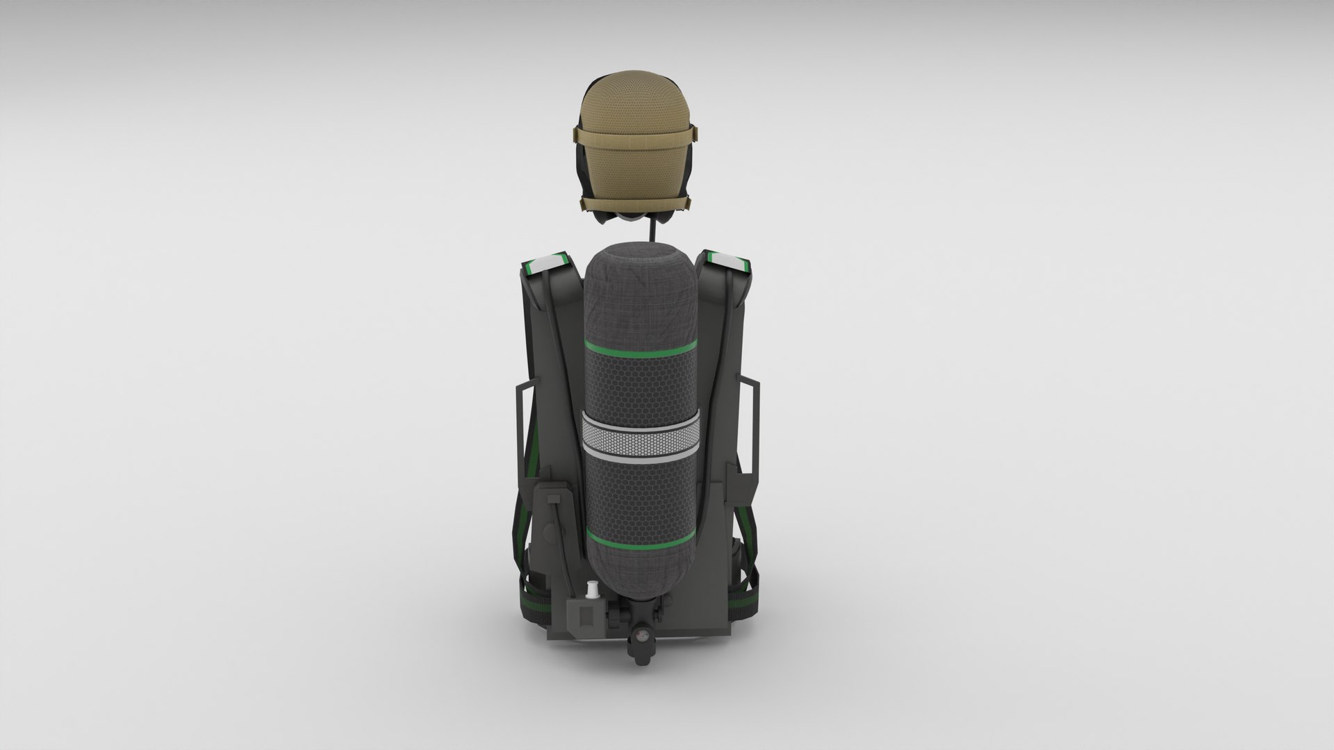 SCBA 3D Model - TurboSquid 2126473