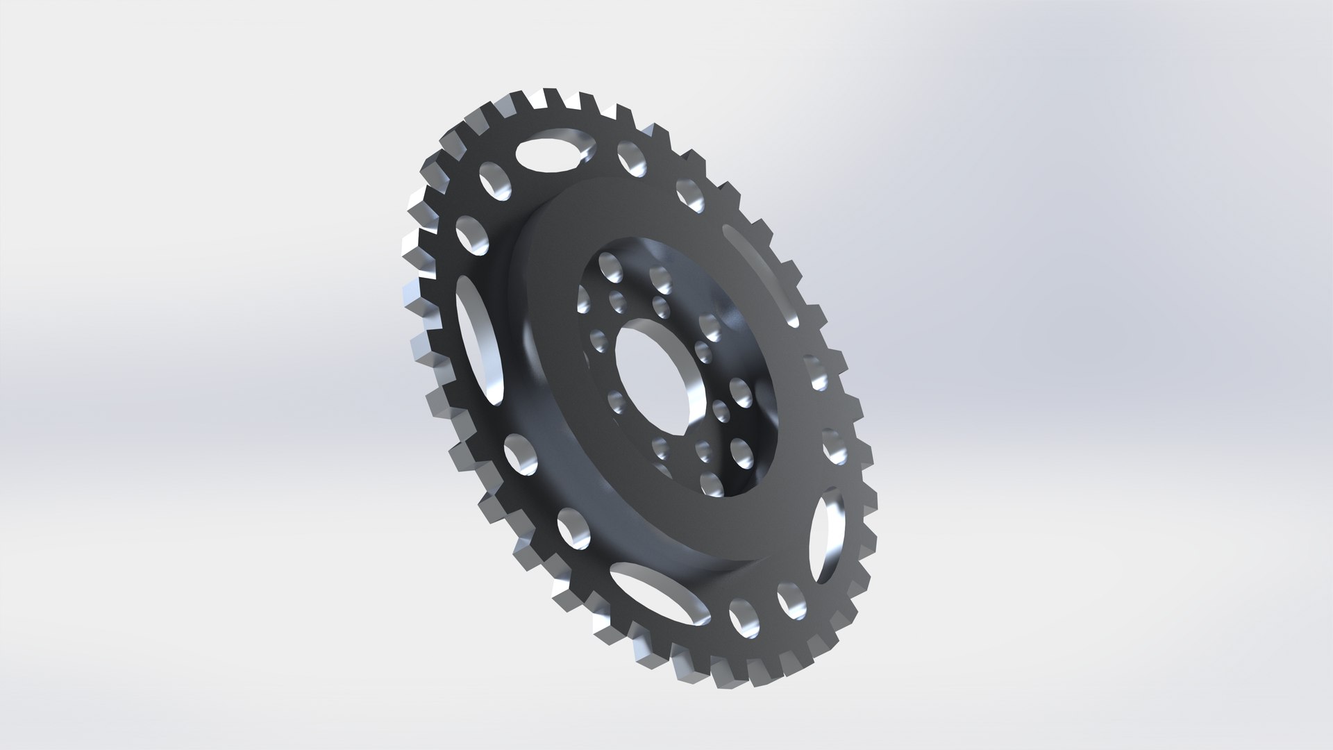 3D Lightened Flywheel Model - TurboSquid 1220977