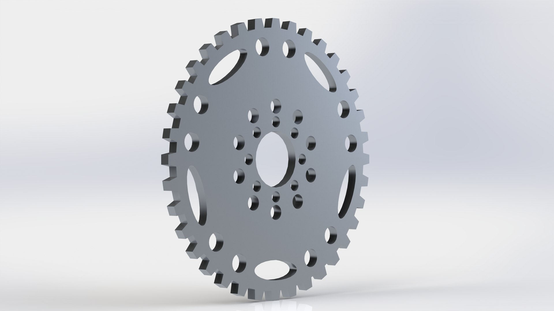 3D Lightened Flywheel Model - TurboSquid 1220977