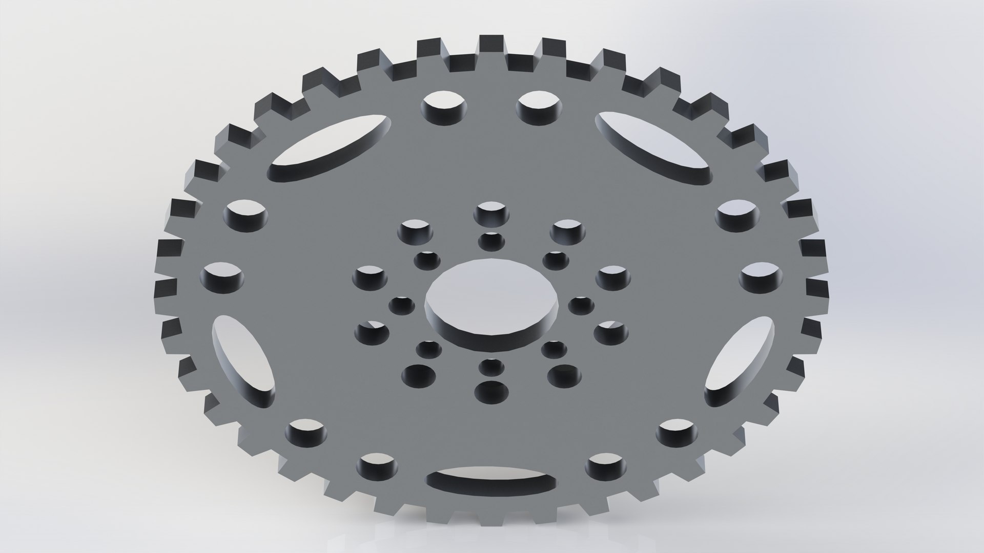 3D Lightened Flywheel Model - TurboSquid 1220977
