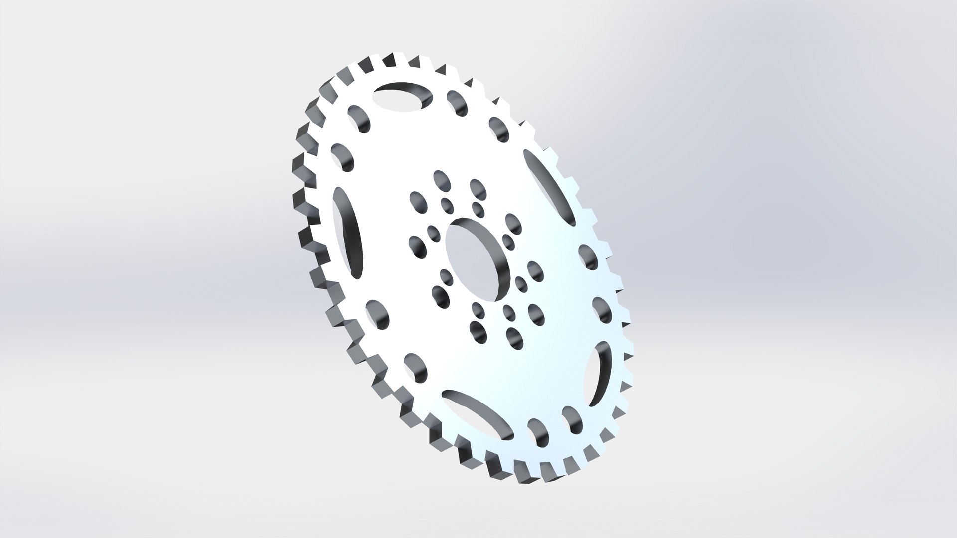 3D Lightened Flywheel Model - TurboSquid 1220977