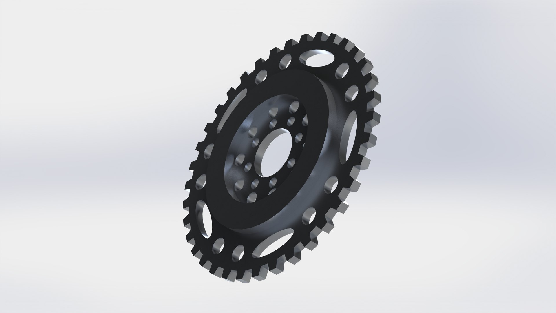 3D Lightened Flywheel Model - TurboSquid 1220977