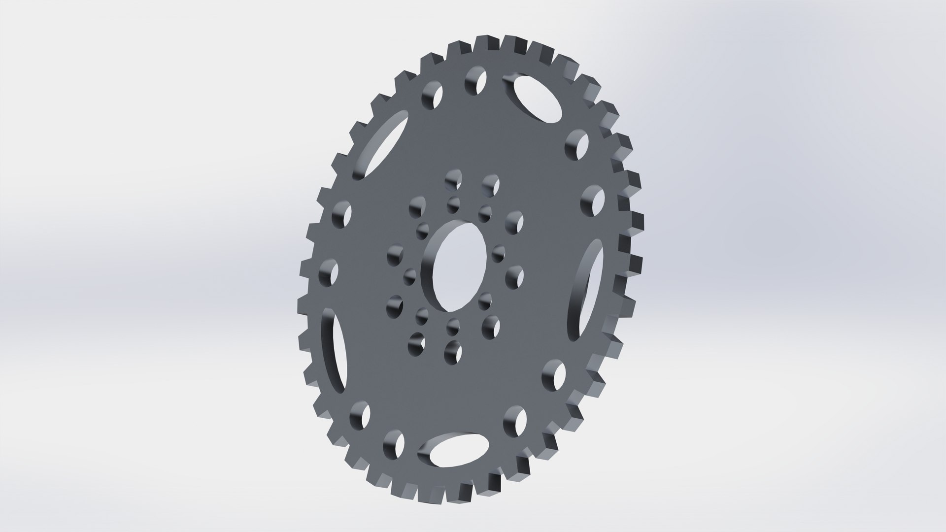 3D Lightened Flywheel Model - TurboSquid 1220977