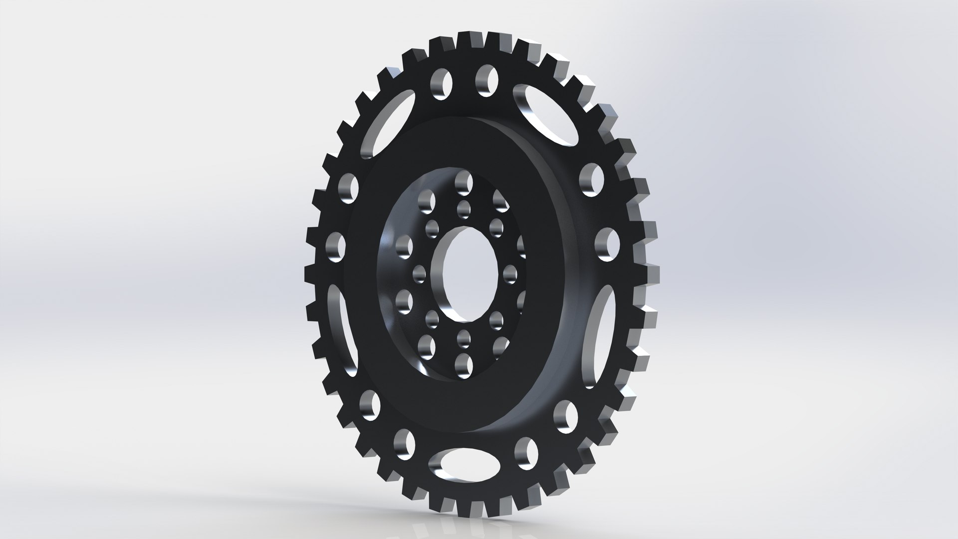 3D Lightened Flywheel Model - TurboSquid 1220977
