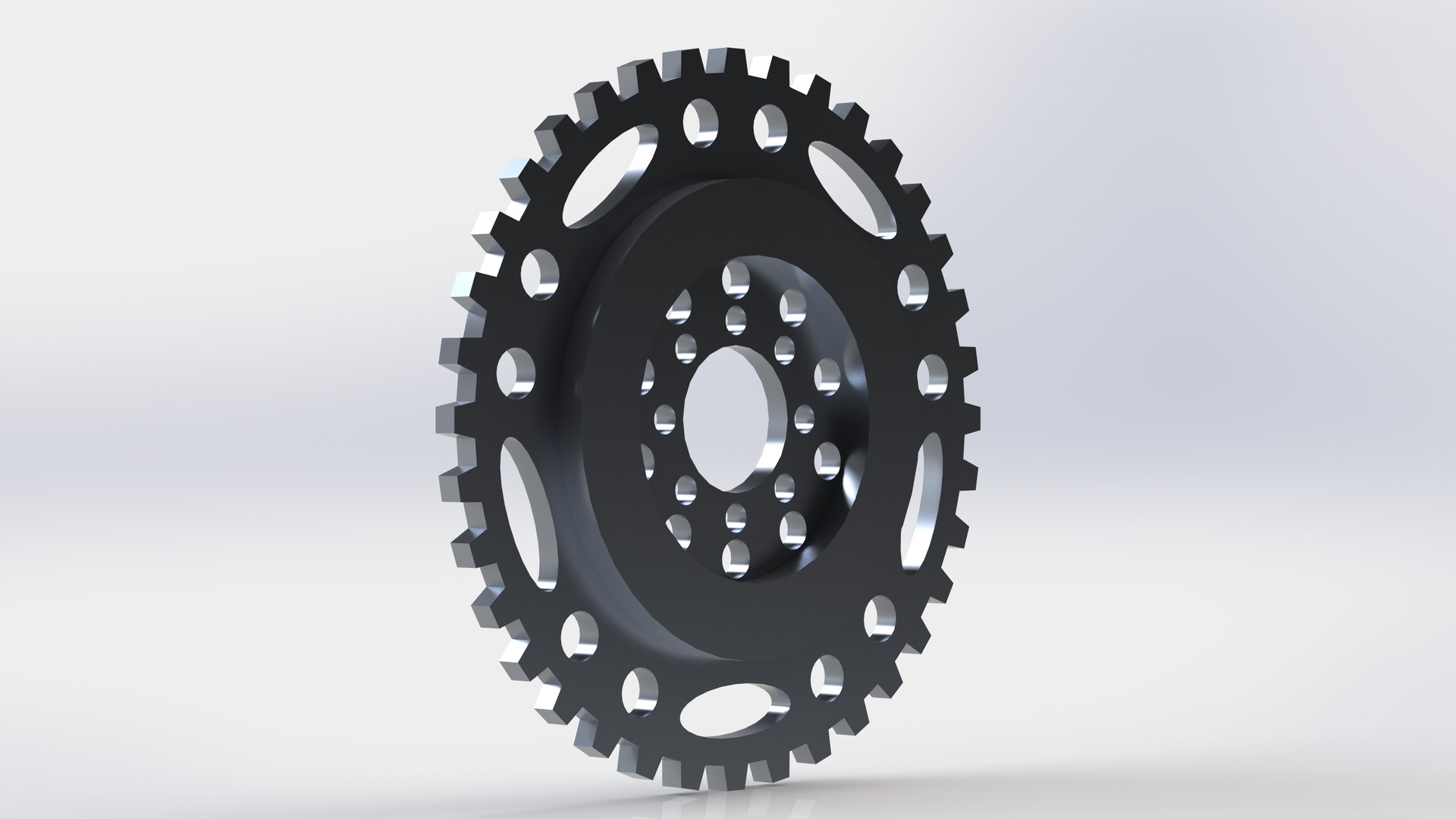 3D Lightened Flywheel Model - TurboSquid 1220977
