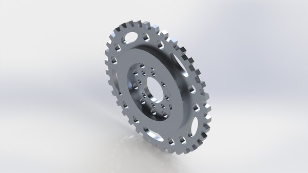 3D lightened flywheel model - TurboSquid 1220977