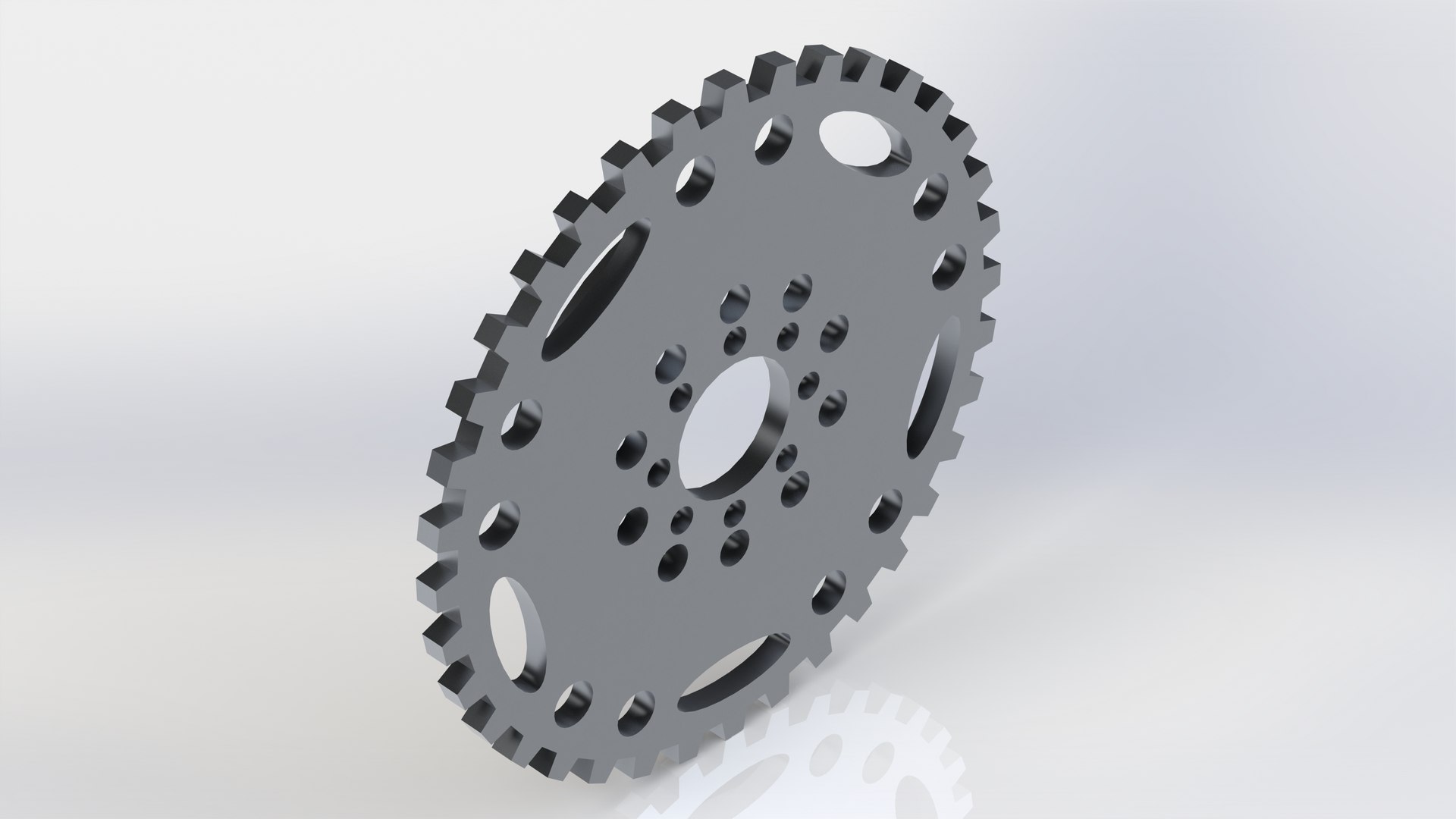 3D Lightened Flywheel Model - TurboSquid 1220977