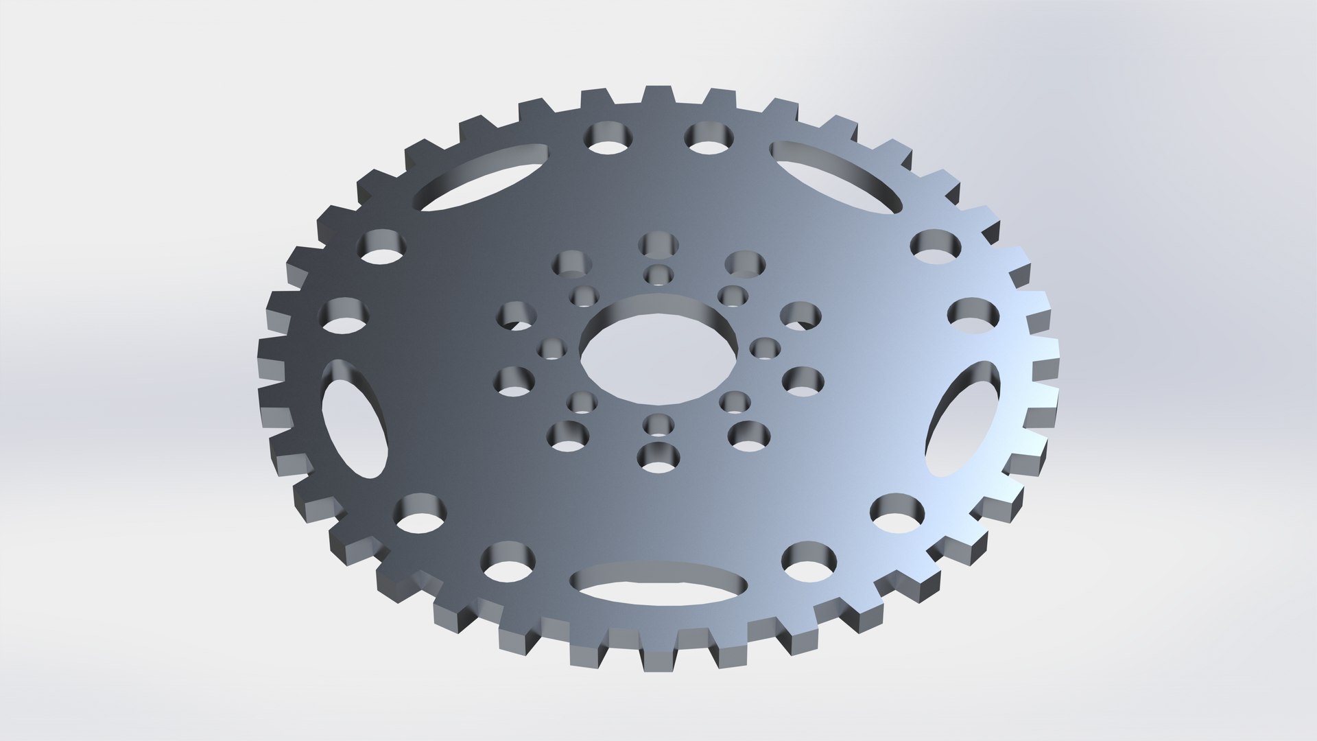 3D Lightened Flywheel Model - TurboSquid 1220977