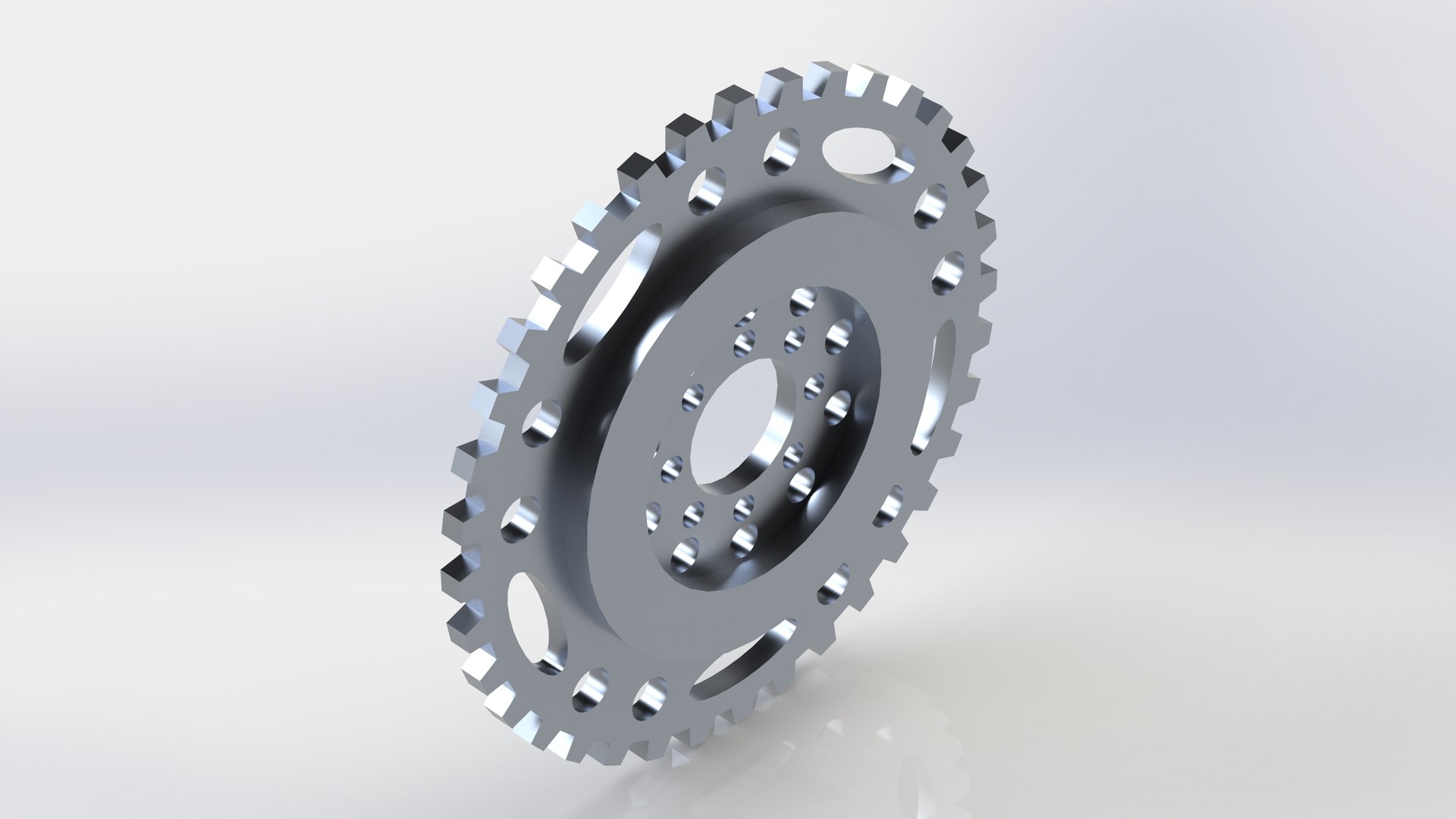 3D Lightened Flywheel Model - TurboSquid 1220977