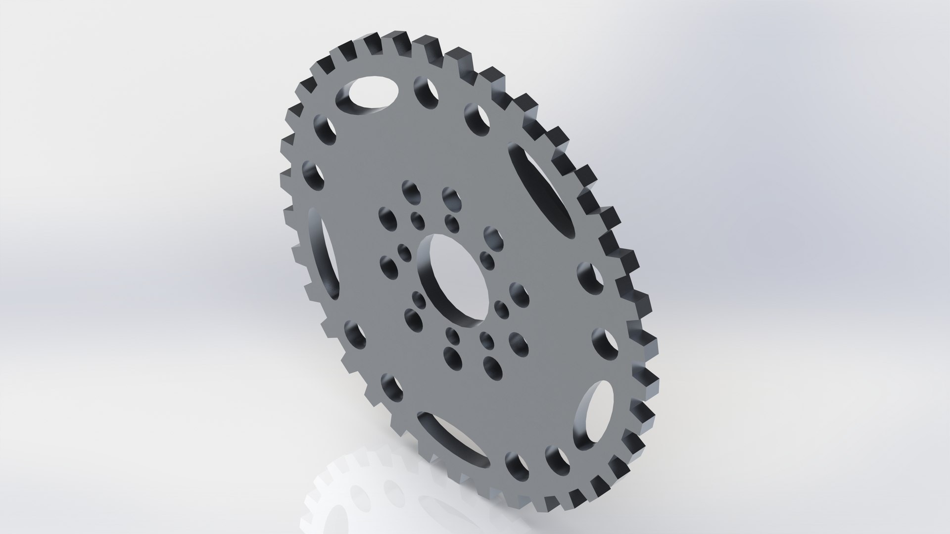 3D Lightened Flywheel Model - TurboSquid 1220977