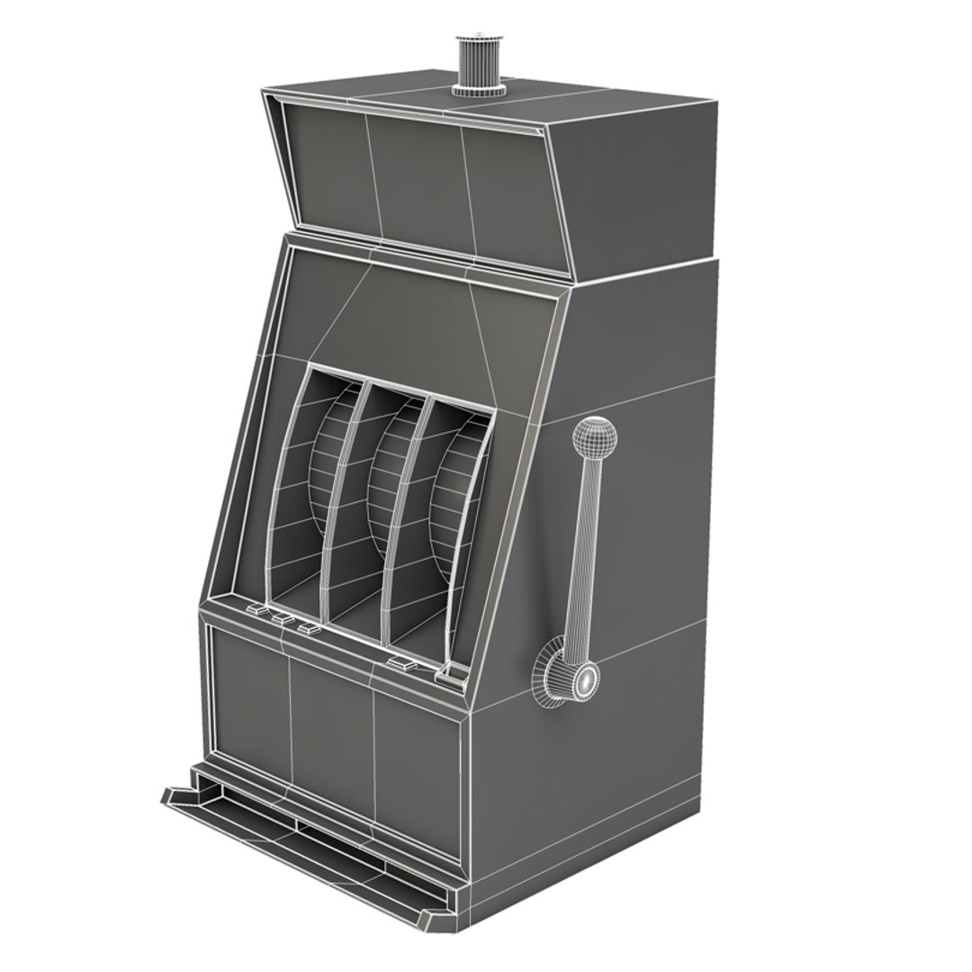 Casino Slot Machine 3d Obj