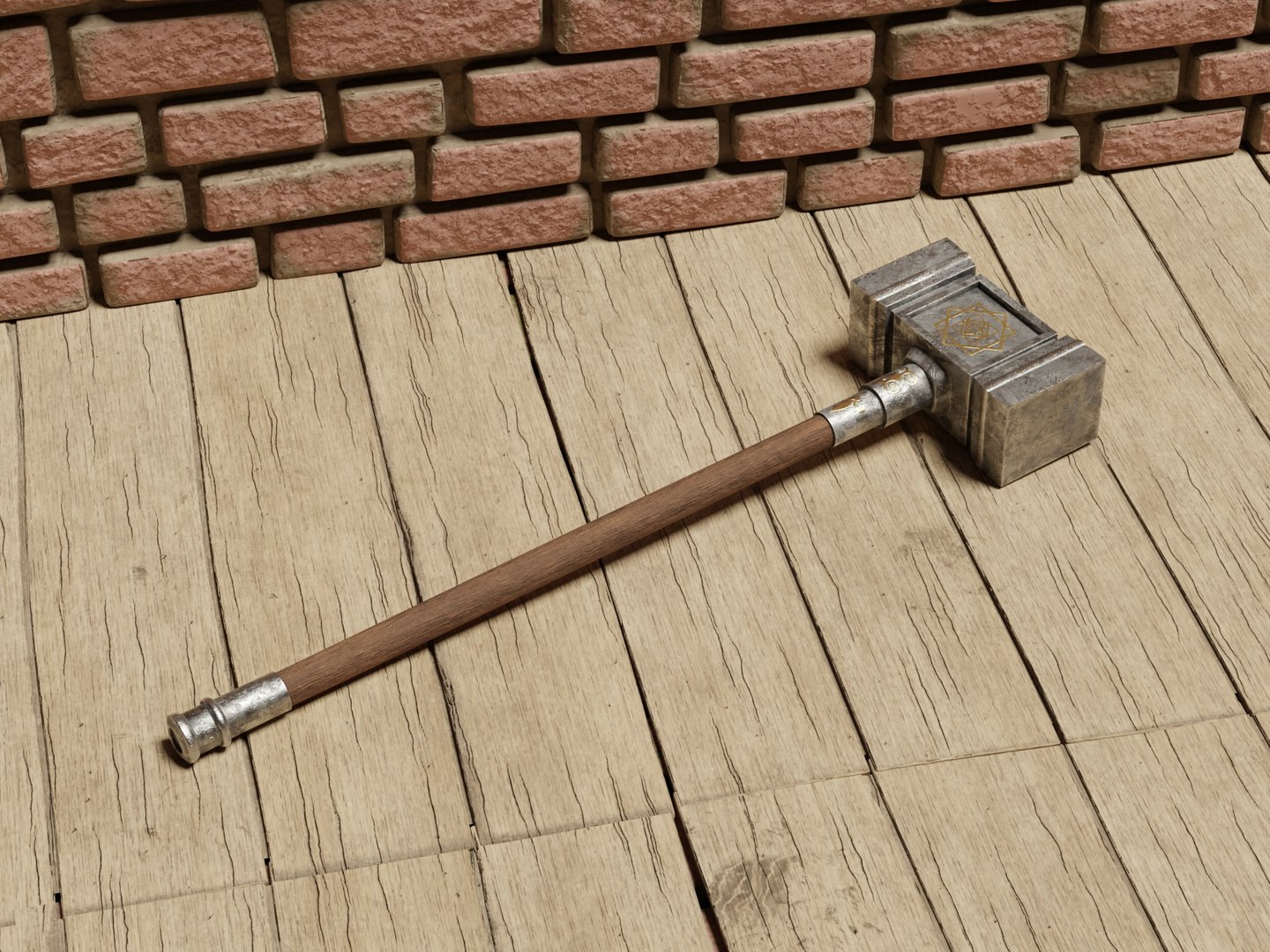 3D War Hammer Model - TurboSquid 2203729