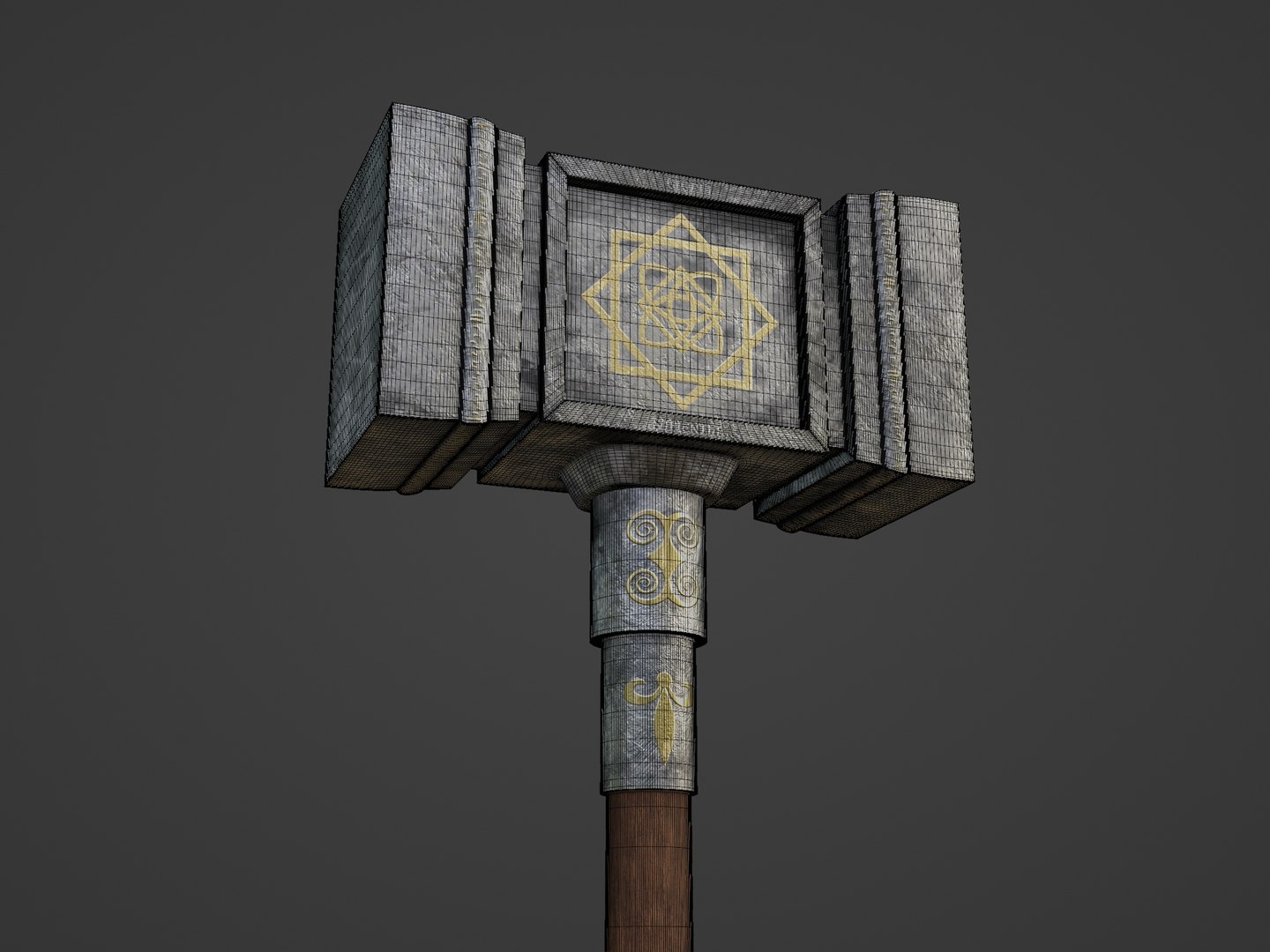 3D War Hammer Model - TurboSquid 2203729