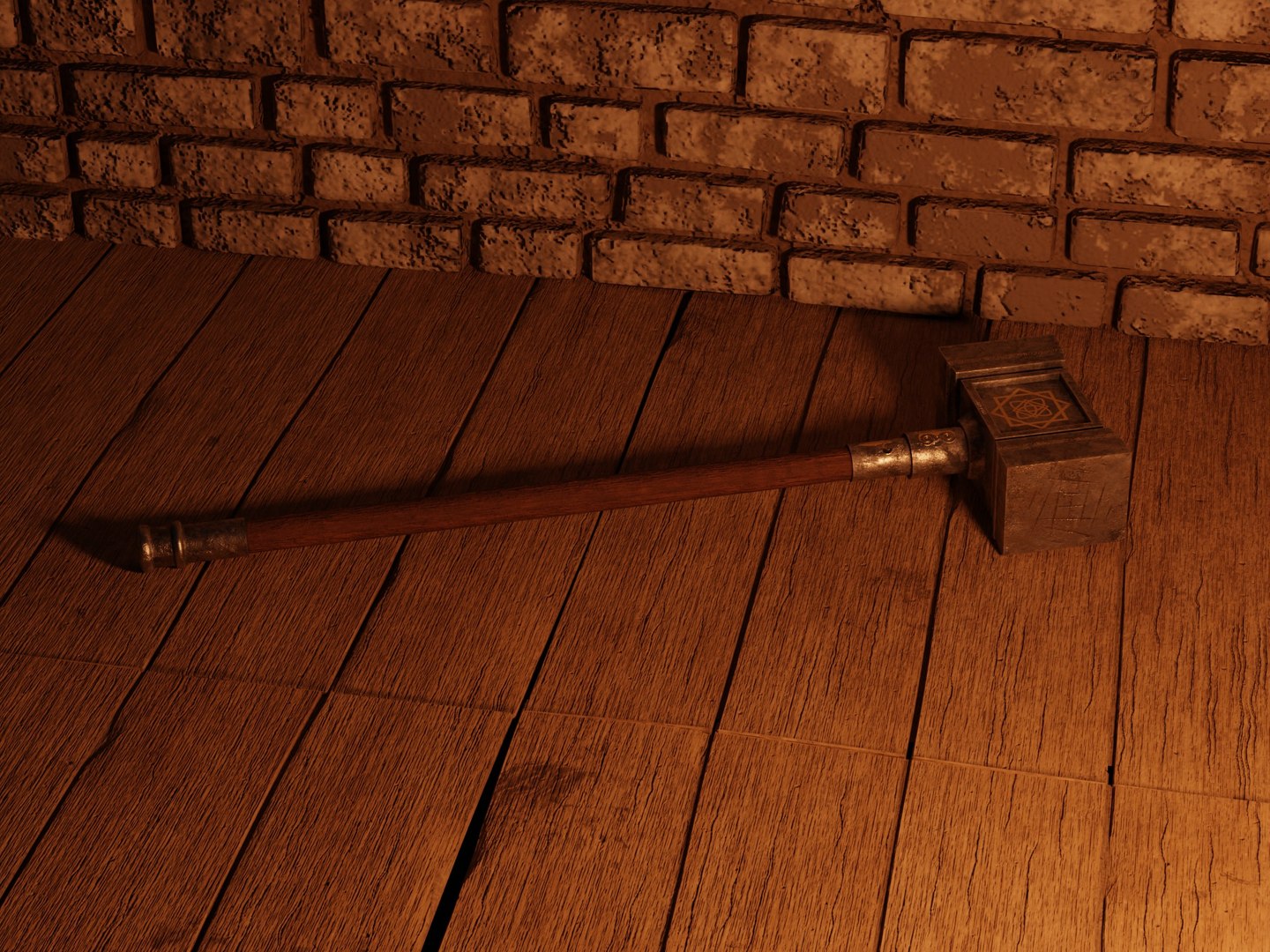 3D War Hammer Model - TurboSquid 2203729