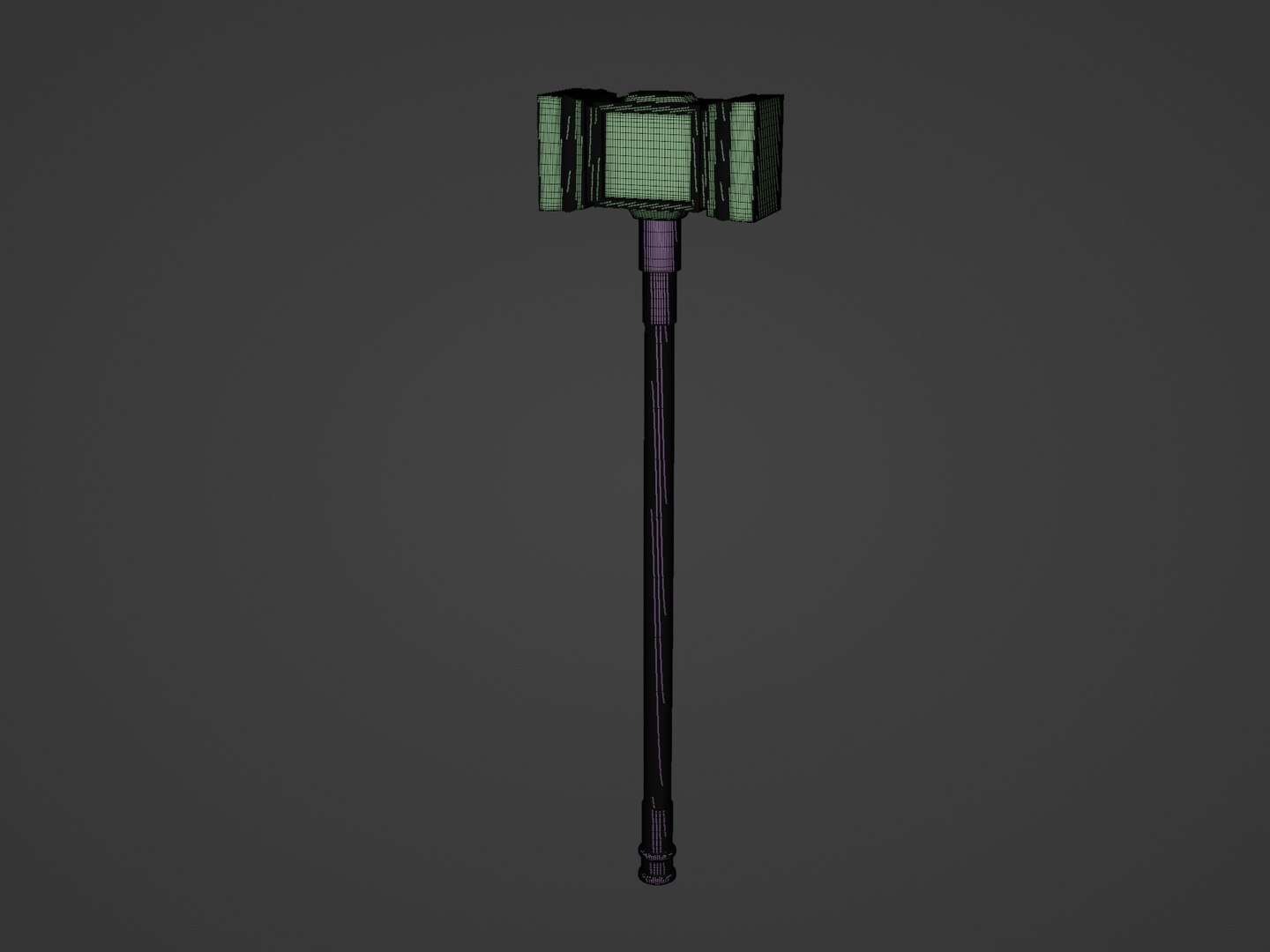 3D War Hammer Model - TurboSquid 2203729