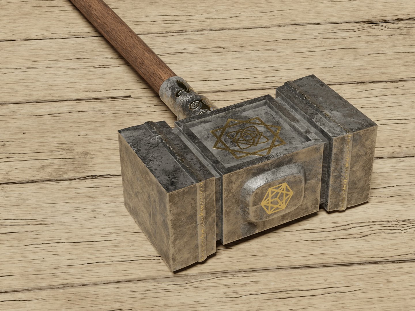 3D War Hammer Model - TurboSquid 2203729