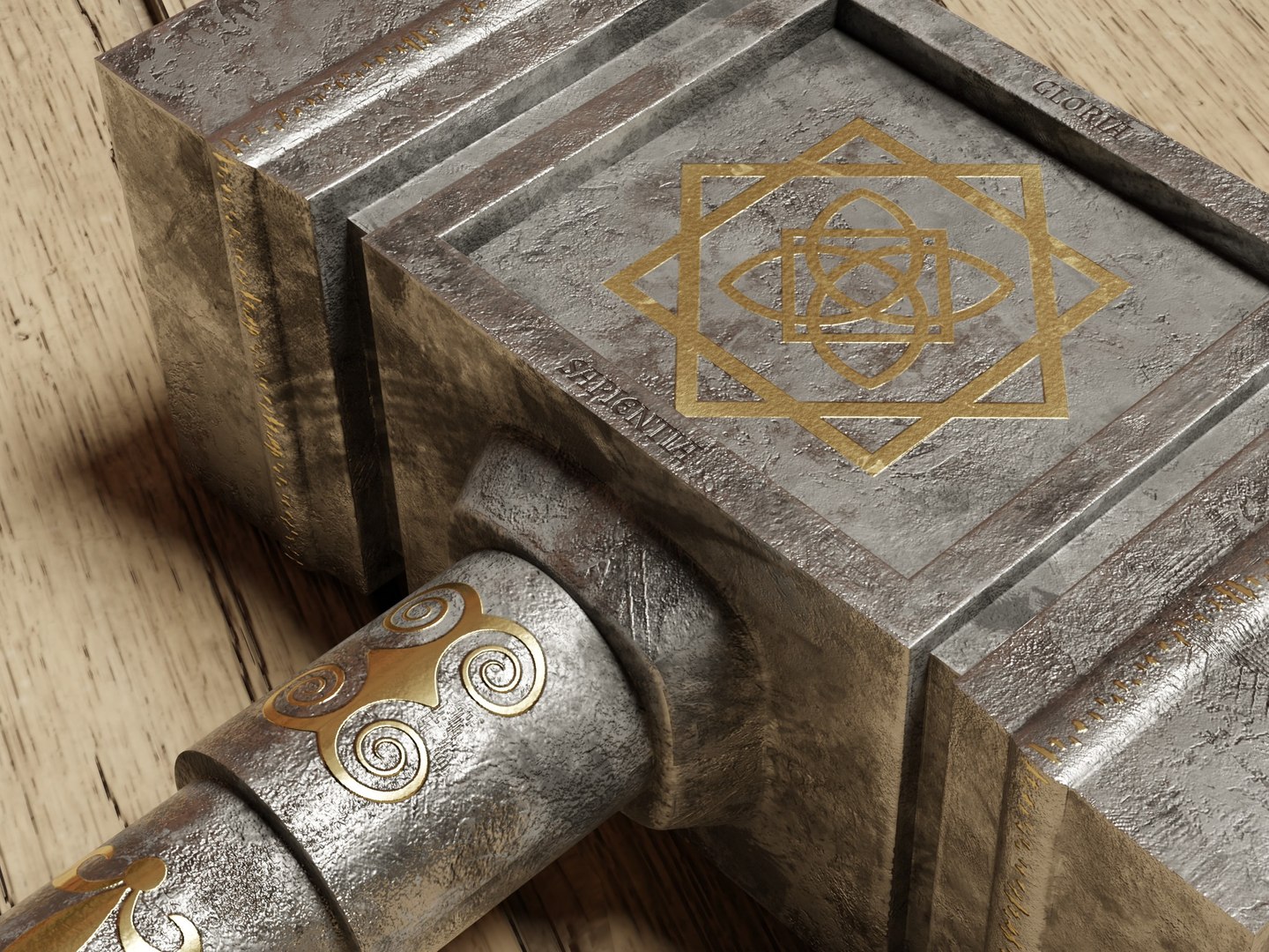 3D War Hammer Model - TurboSquid 2203729