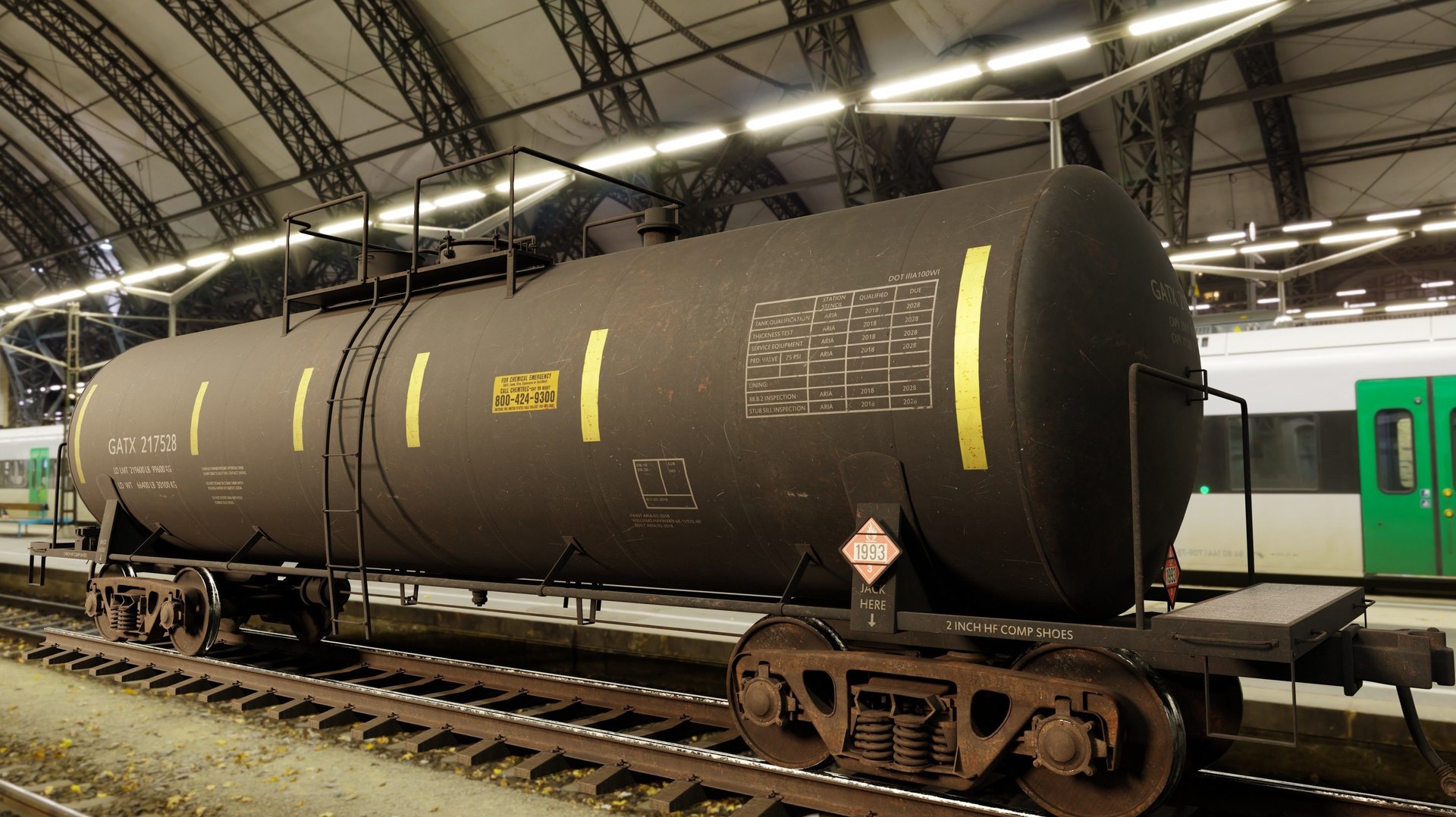 Railway Tank Car Model - TurboSquid 1843026
