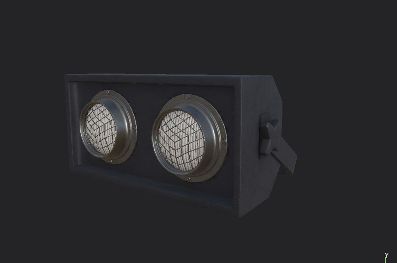 3D Stage Blinder 3D Model Model - TurboSquid 2361138
