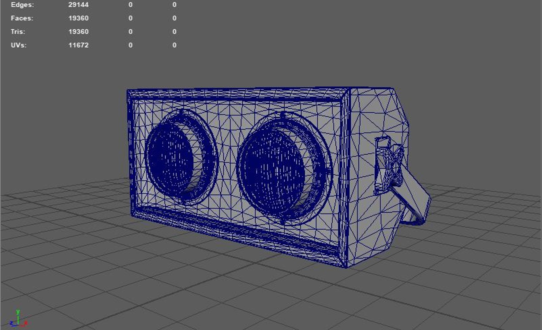 3D Stage Blinder 3D Model Model - TurboSquid 2361138