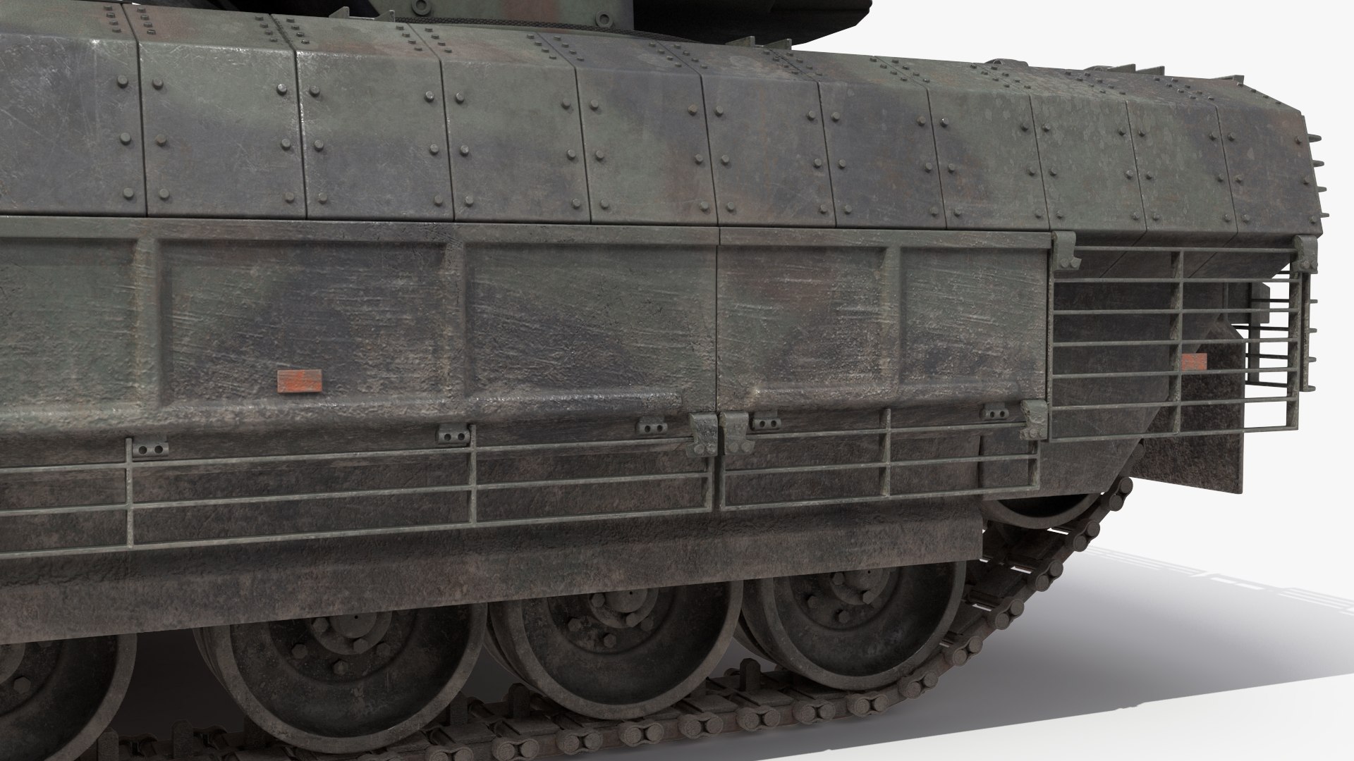 Puma German IFV Military Tank Green Dirty 3D Model - TurboSquid 2290802