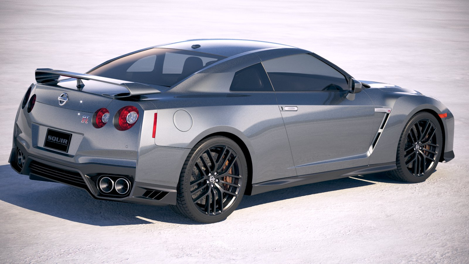 Nissan gt-r 2018 model - TurboSquid 1299677