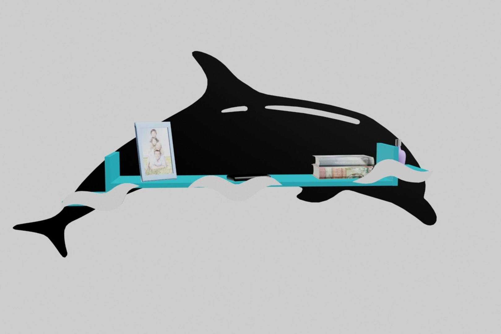 3D dolphin shelf model - TurboSquid 1213554