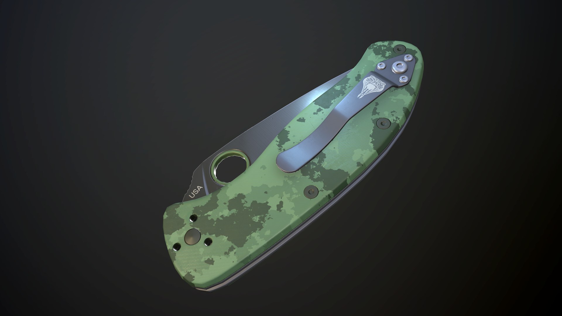Games Clasp Knives 3D Model - TurboSquid 1645680