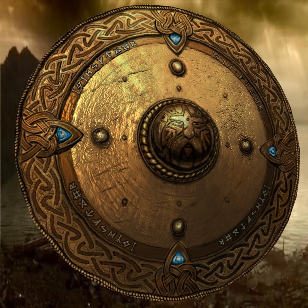 Greek Shield 3D Model - TurboSquid 1186188