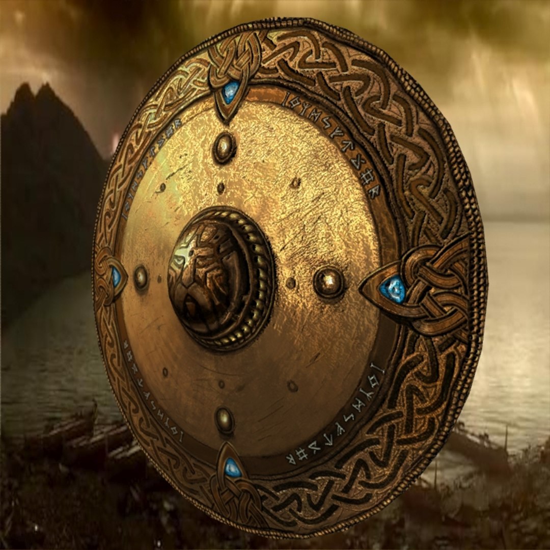 Greek Shield 3D Model - TurboSquid 1186188