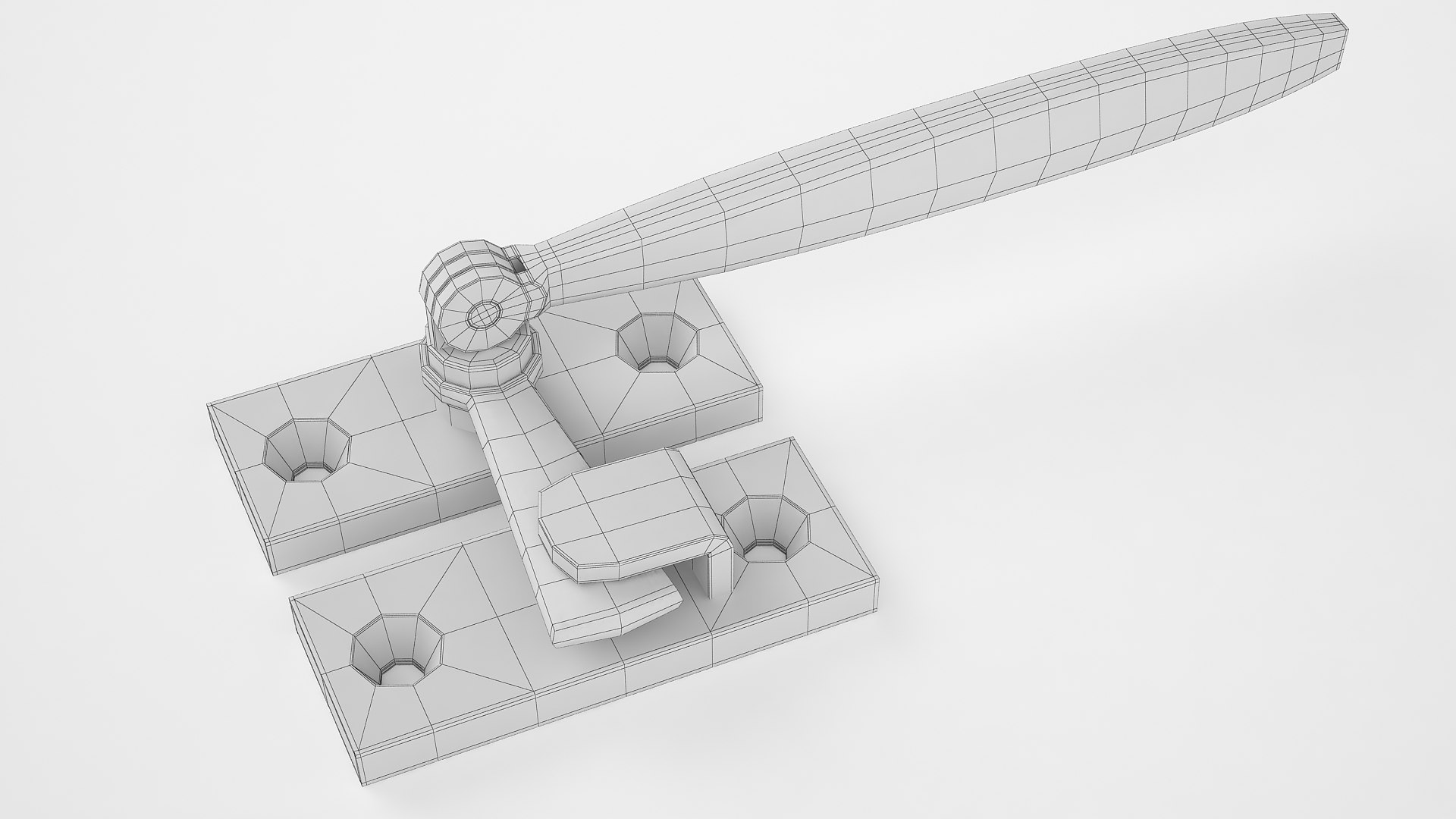 3D Antique Vintage Solid Brass 01 Model - TurboSquid 1795284