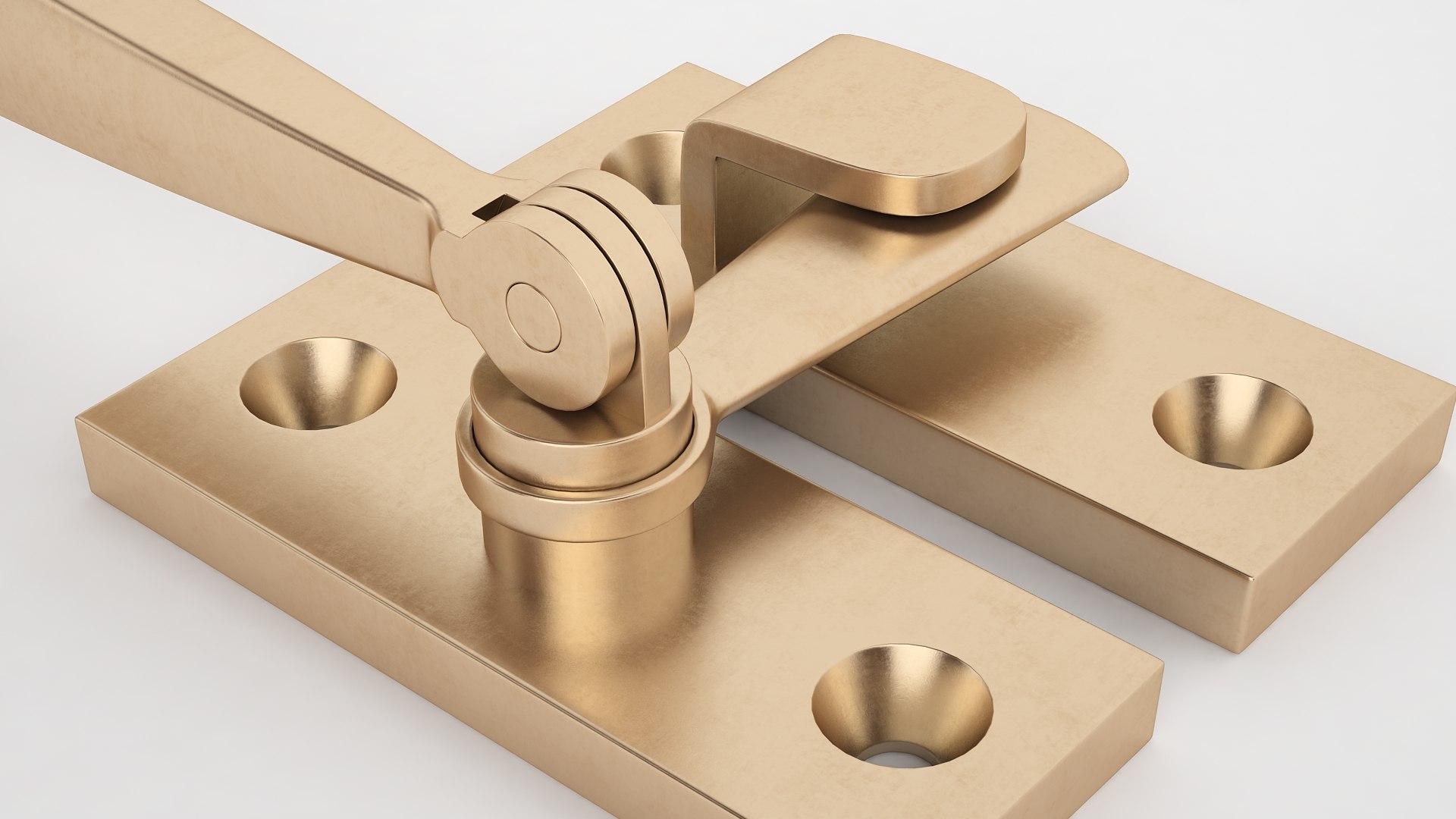 3D Antique Vintage Solid Brass 01 Model - TurboSquid 1795284