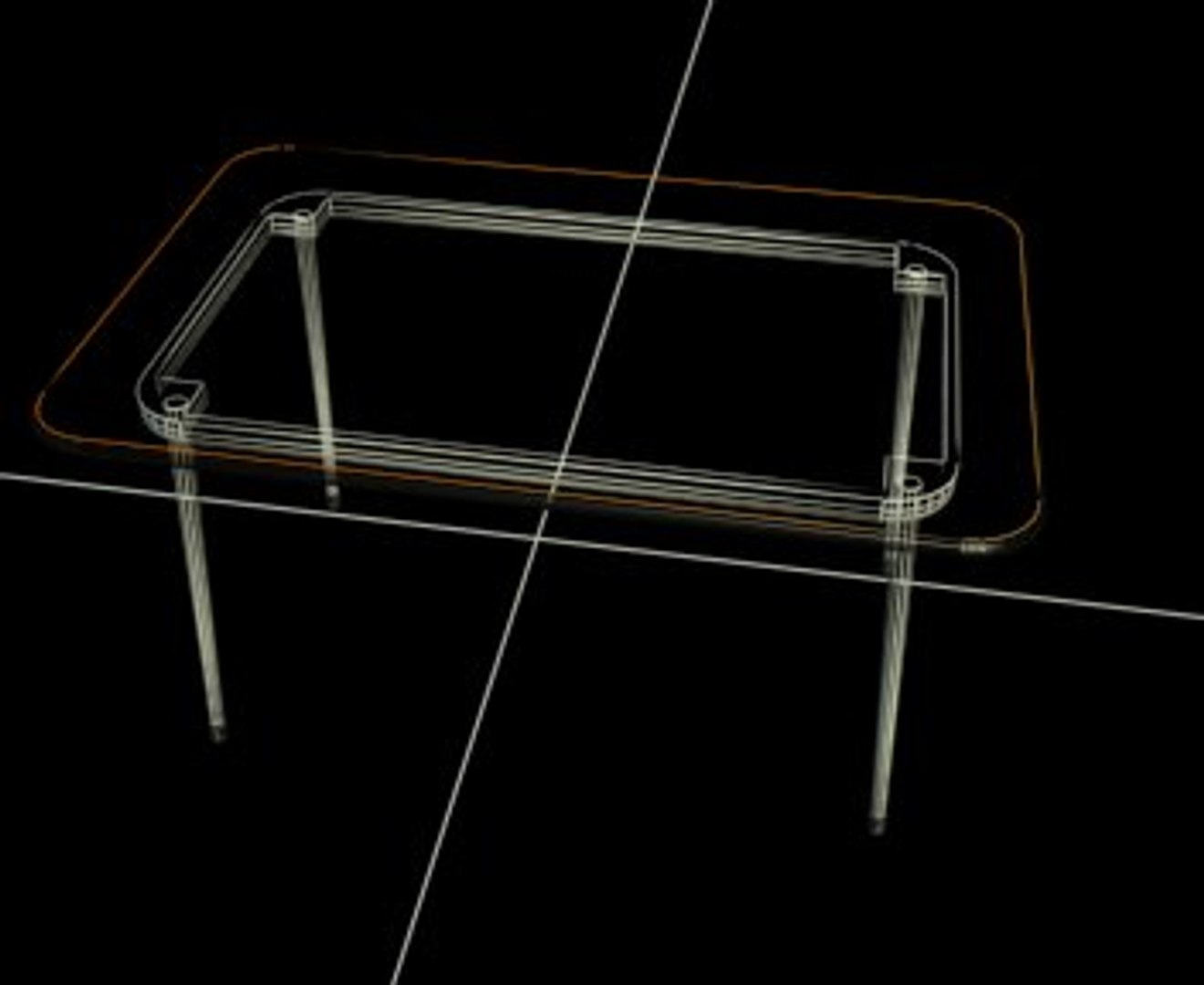 3d Model Kitchen Table