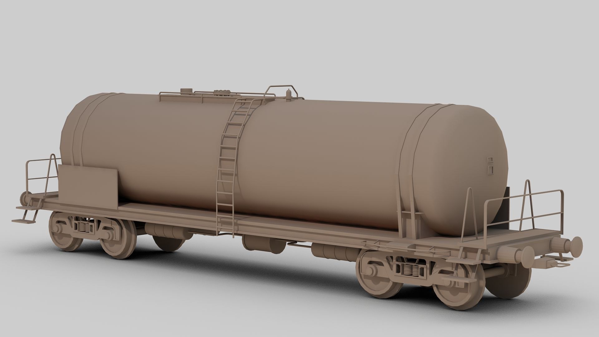 3D Railroad Tank Car Model - TurboSquid 1860584
