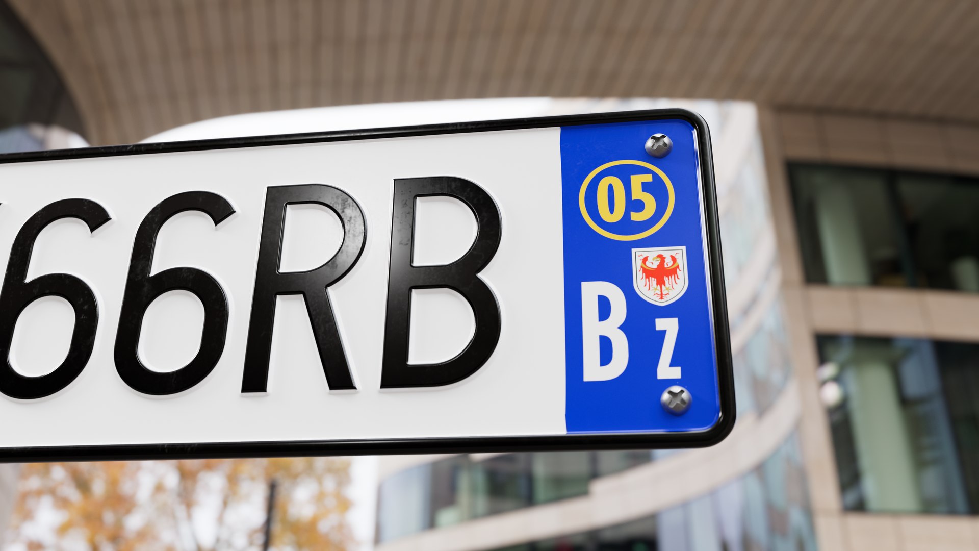 3D Italian Number Plate - TurboSquid 2350997