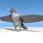 3d Common Raven