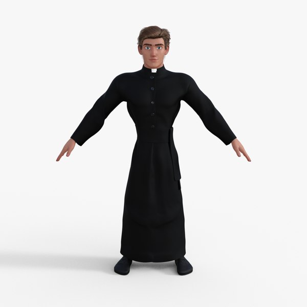 3D Priest Models | TurboSquid