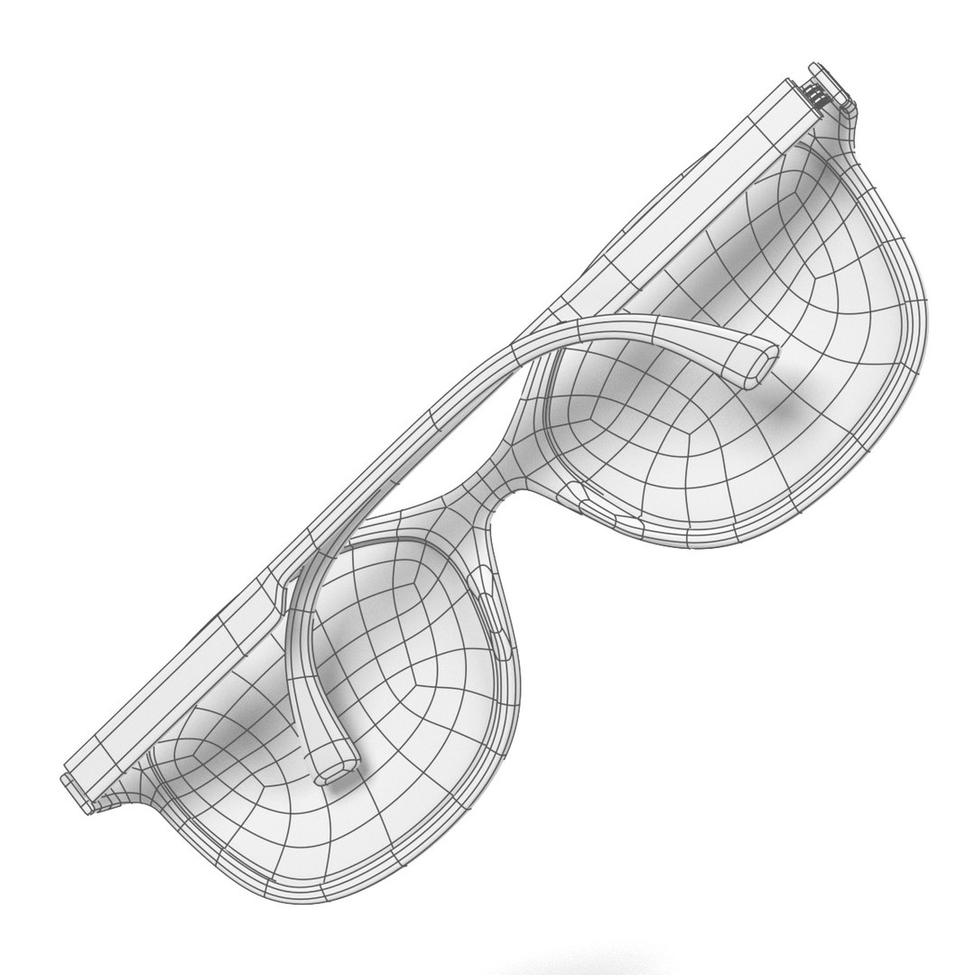 3d model glasses
