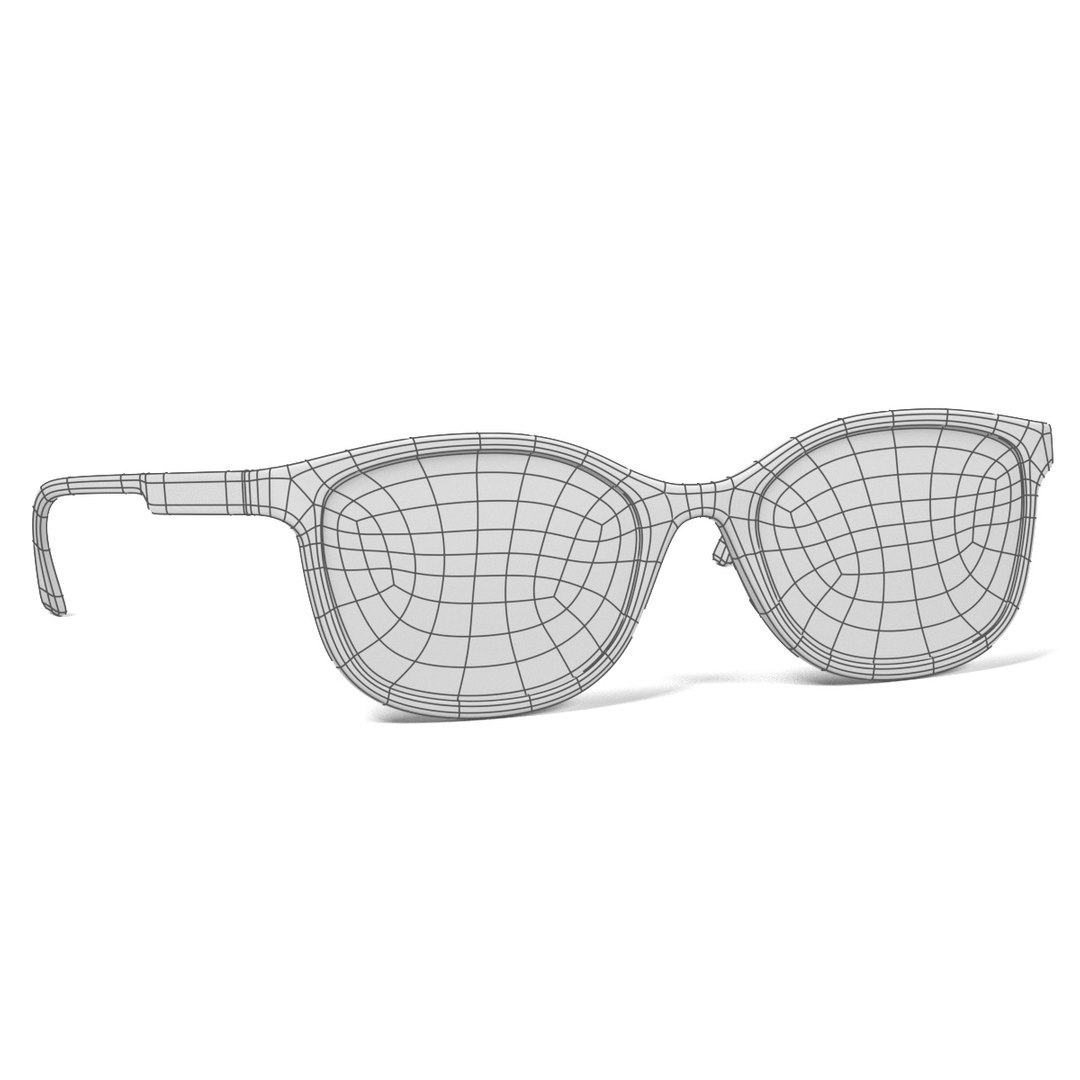3d model glasses