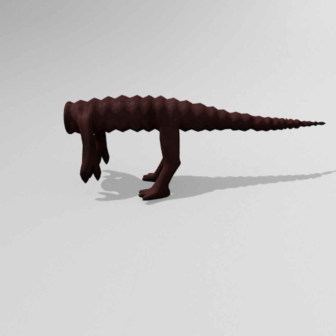 3d Model Worm Monster