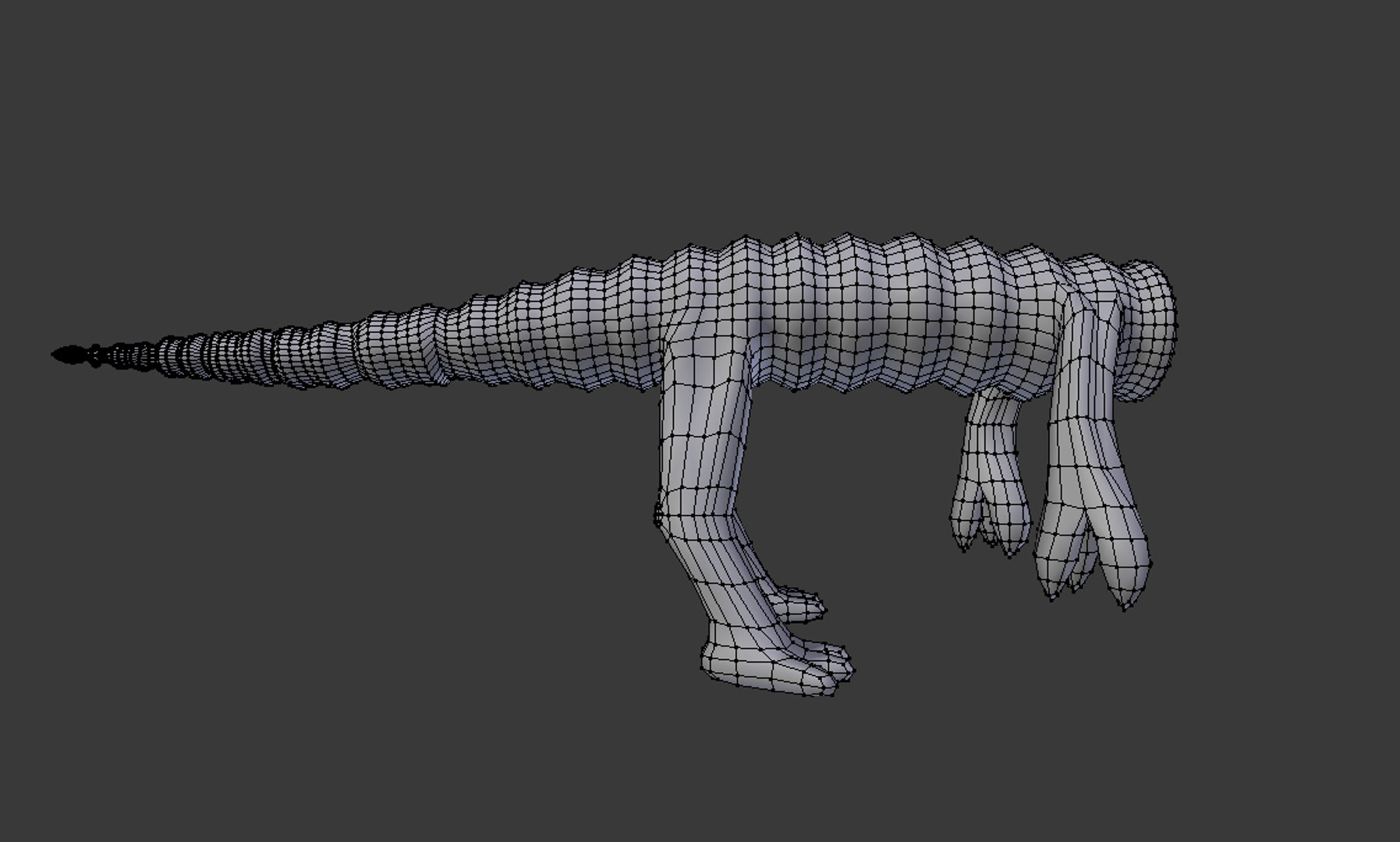 3d Model Worm Monster