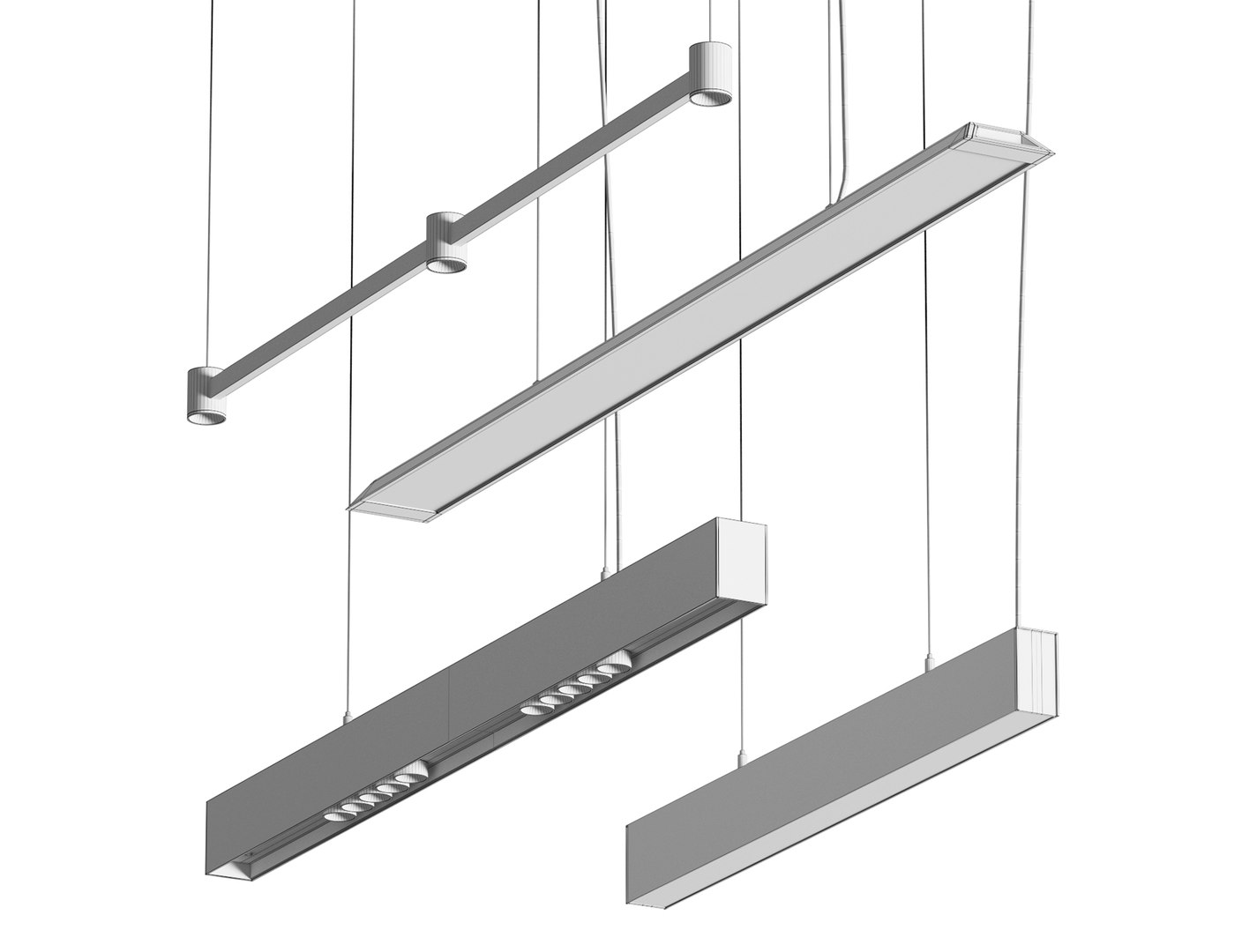 3D Arkos Light Set 25 Model - TurboSquid 1906566