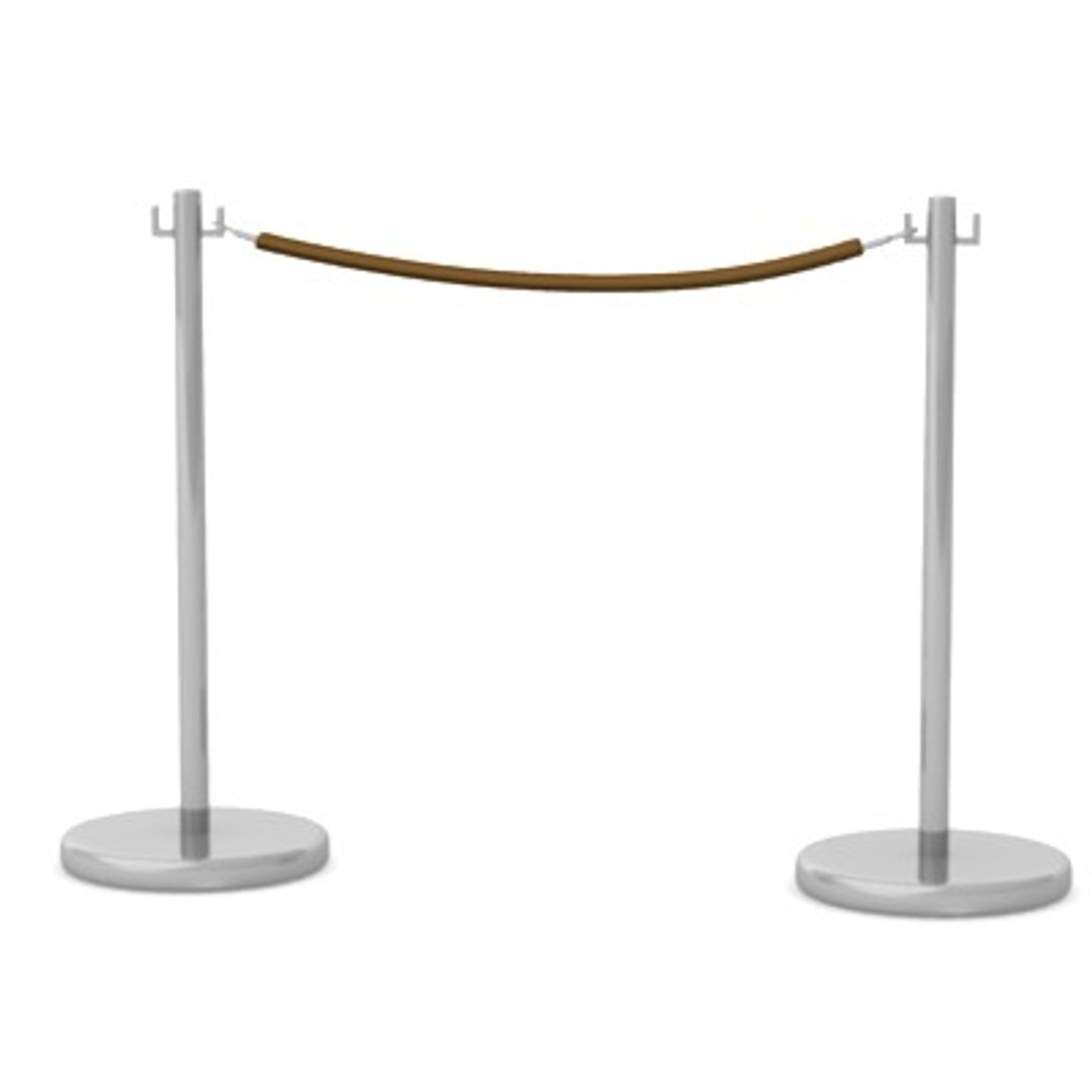 3d stand barriers model