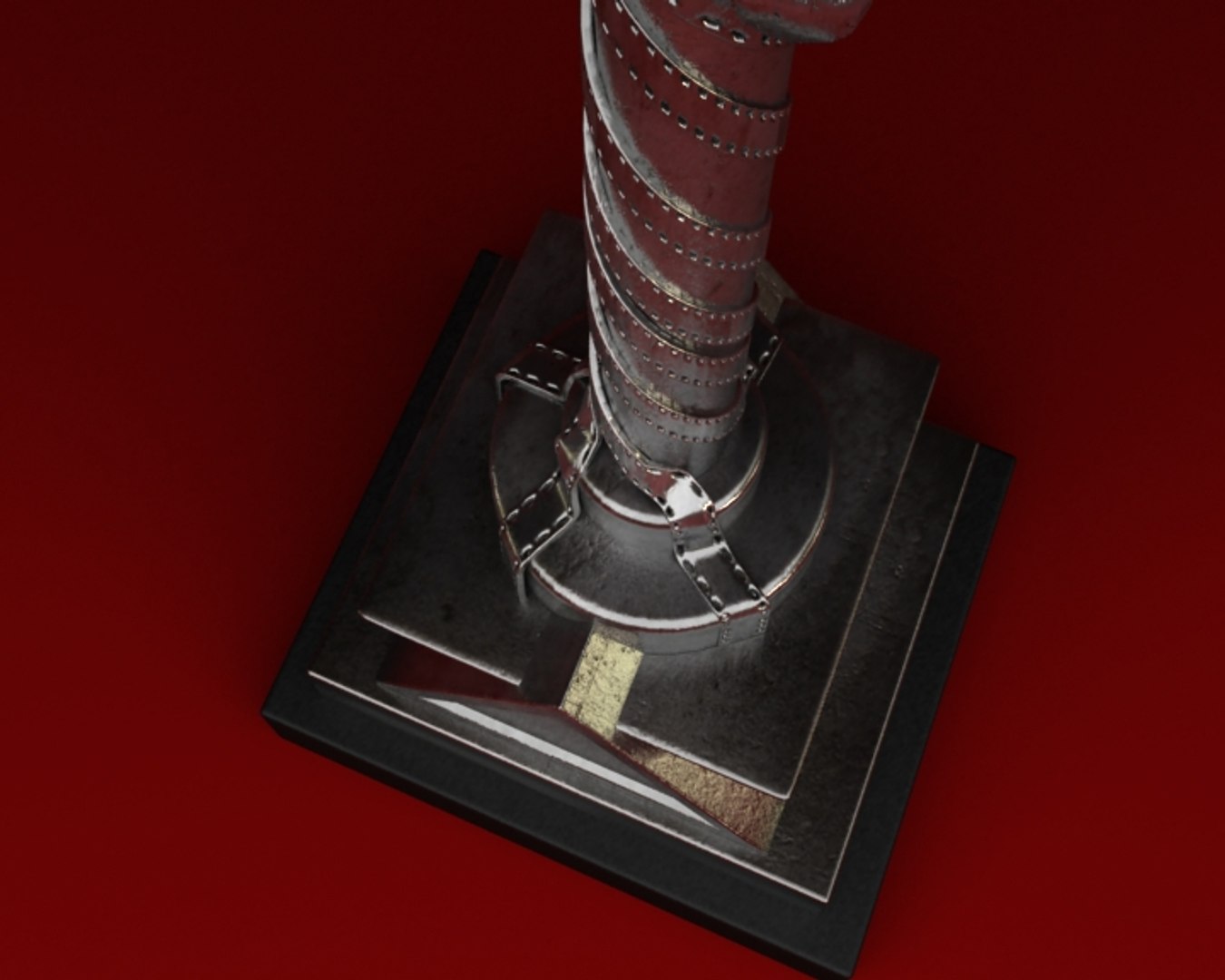 3d Award Trophy Model