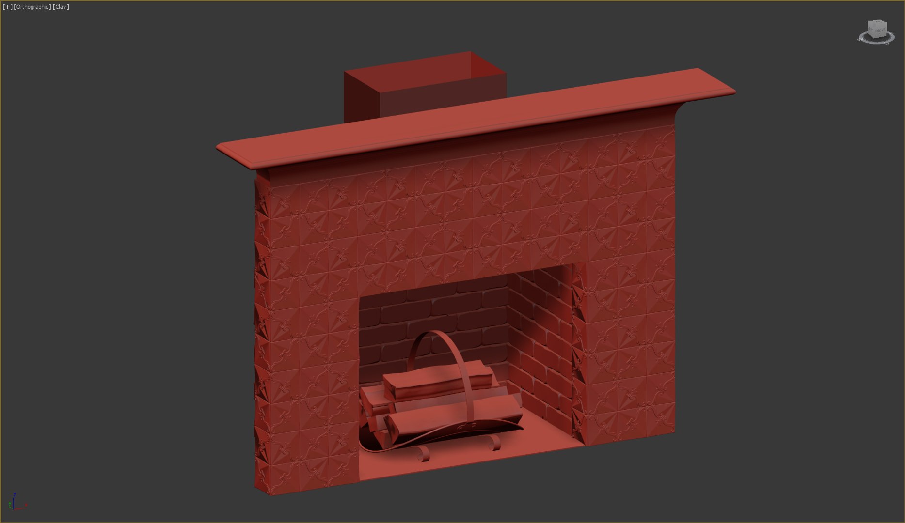 3D Fireplace Heating Firebox - TurboSquid 1473736