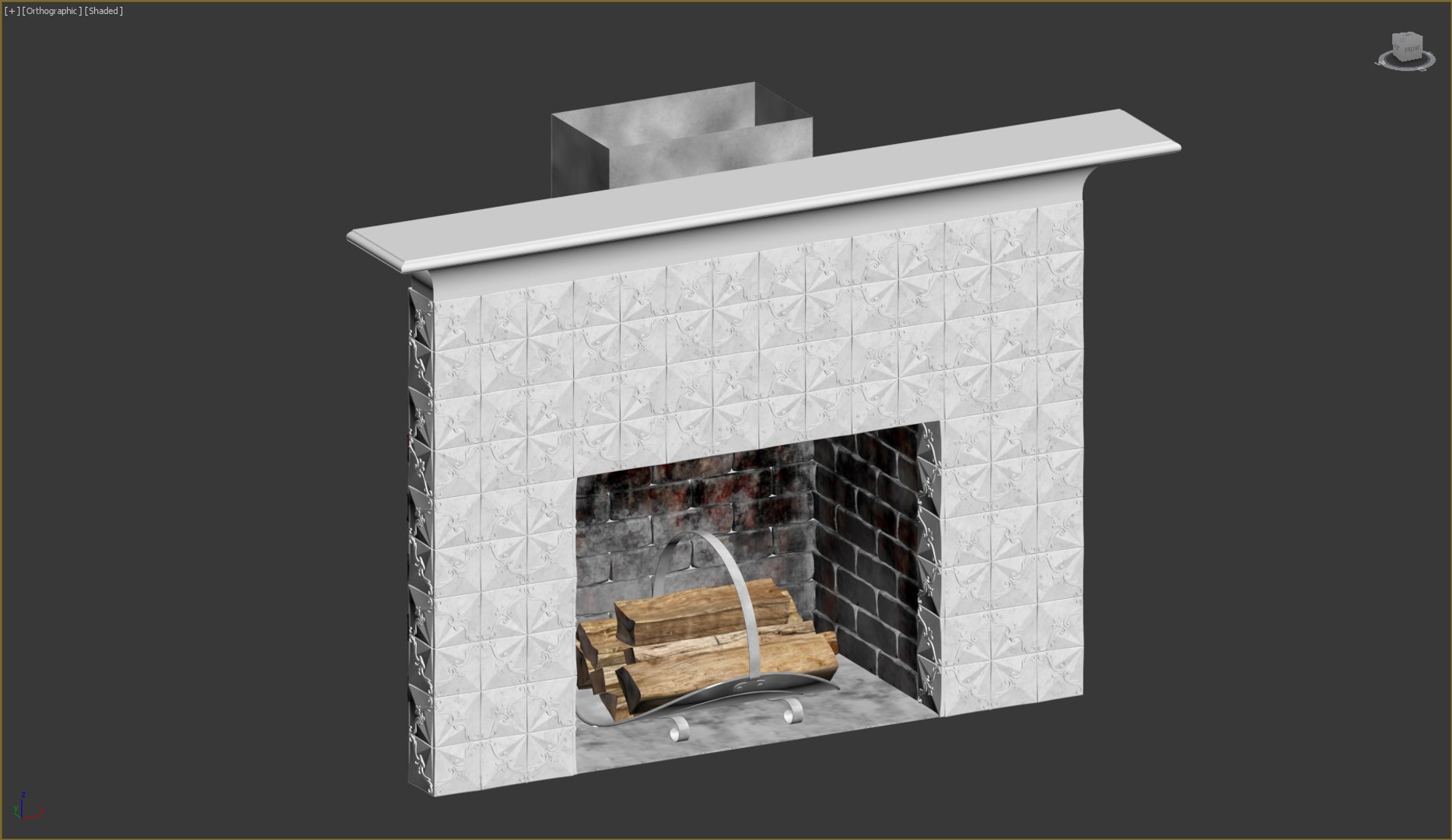 3D Fireplace Heating Firebox - TurboSquid 1473736