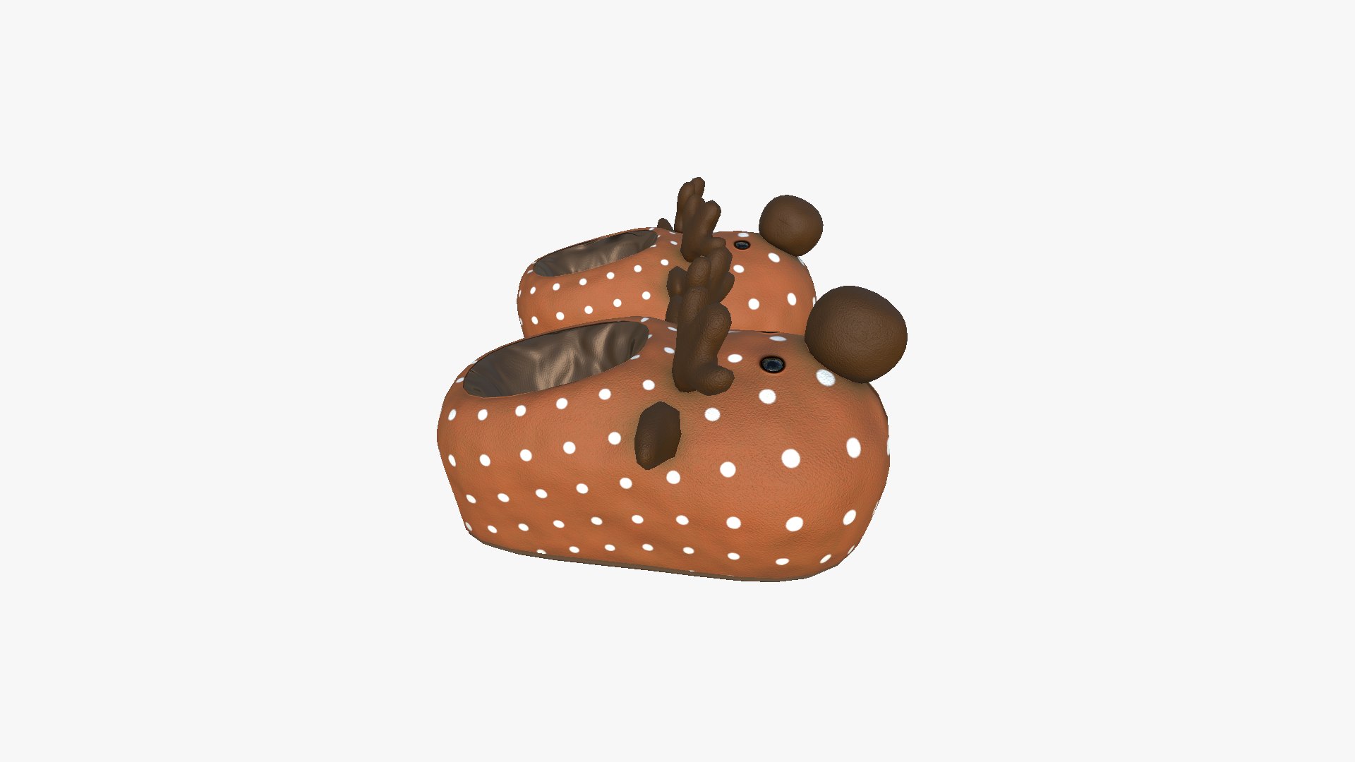 Slippers F03 Deer Reindeer - Costume Character Design model ...